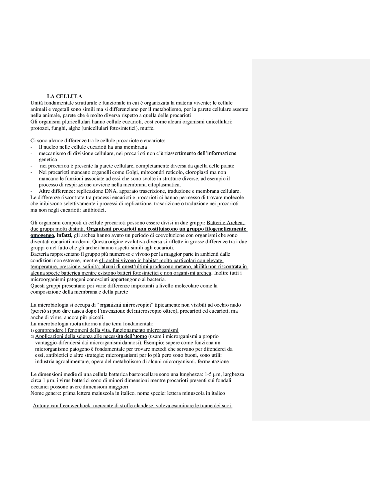 Appunti Completi Del Corso Di Microbiologia Applicata Ctf Unimi