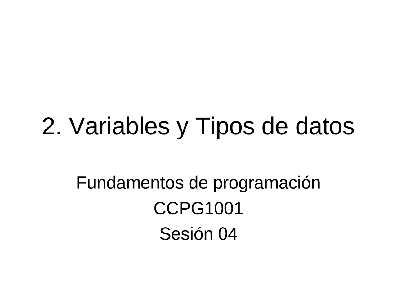 Fundamentos De Programación En Python Diapositivas De Programación