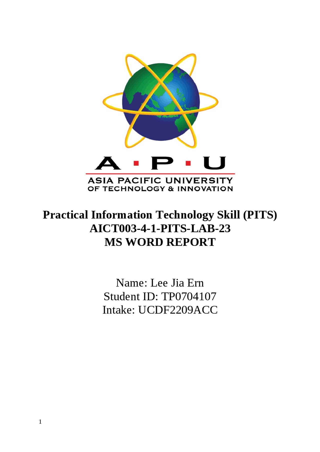 MS Word Report of New Zealand Smart School | Assignments Information Technology | Docsity