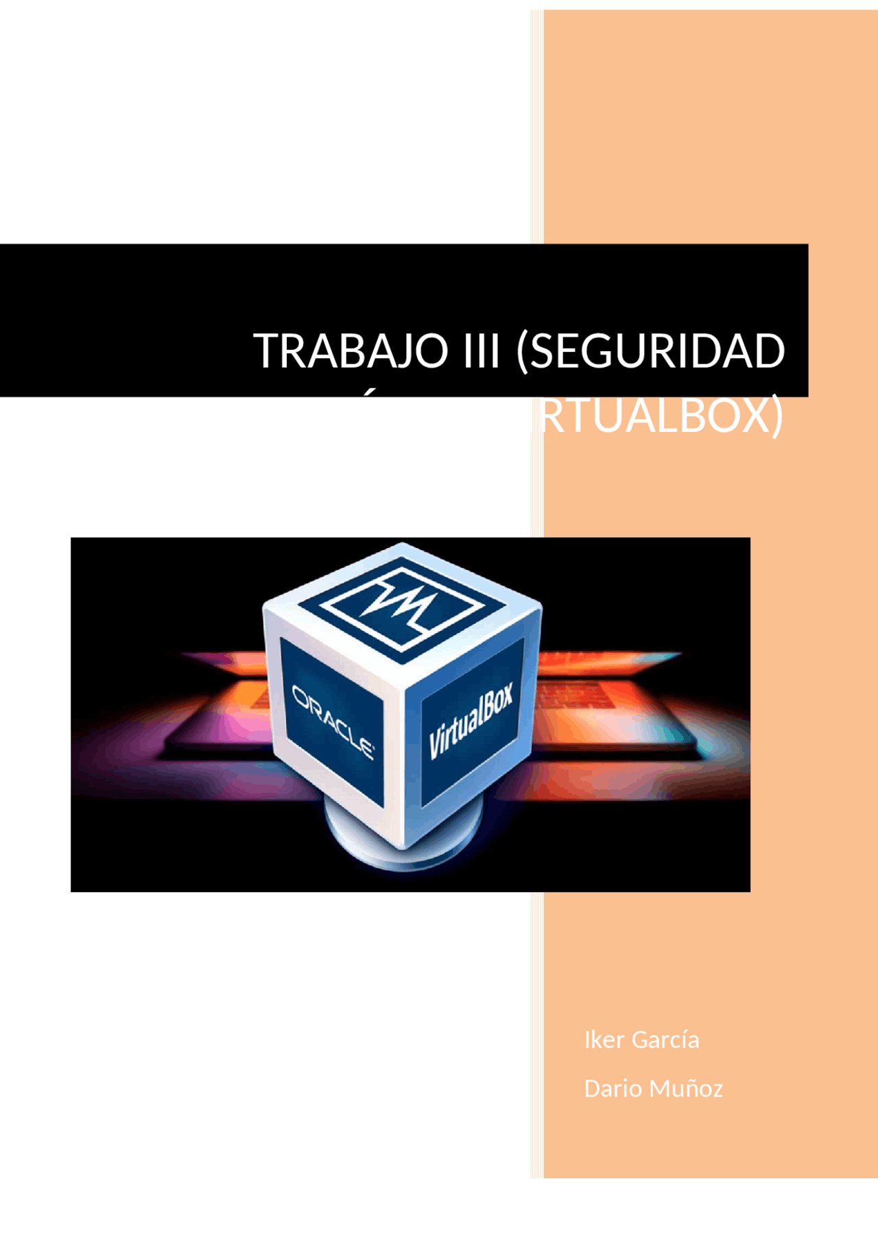 Manual Sobre La Instalación Y Uso De Máquinas Virtuales En Virtualbox
