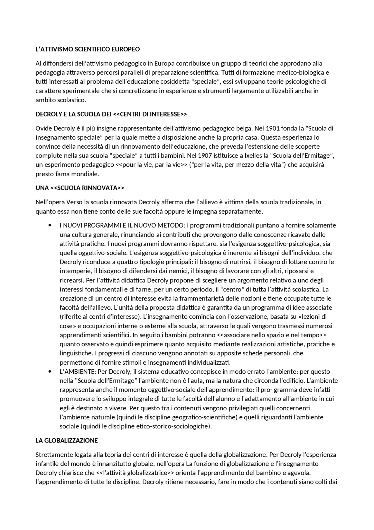 Riassunto Libro Scienze Umane Capitolo 3 Appunti Di Scienze Umane