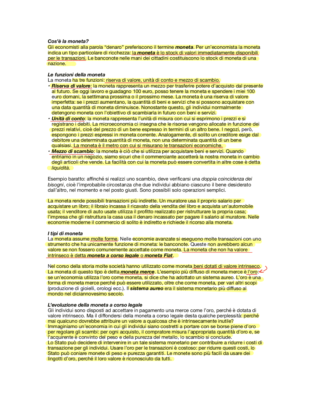 Riassunto Macroeconomia Appunti Di Macroeconomia Docsity