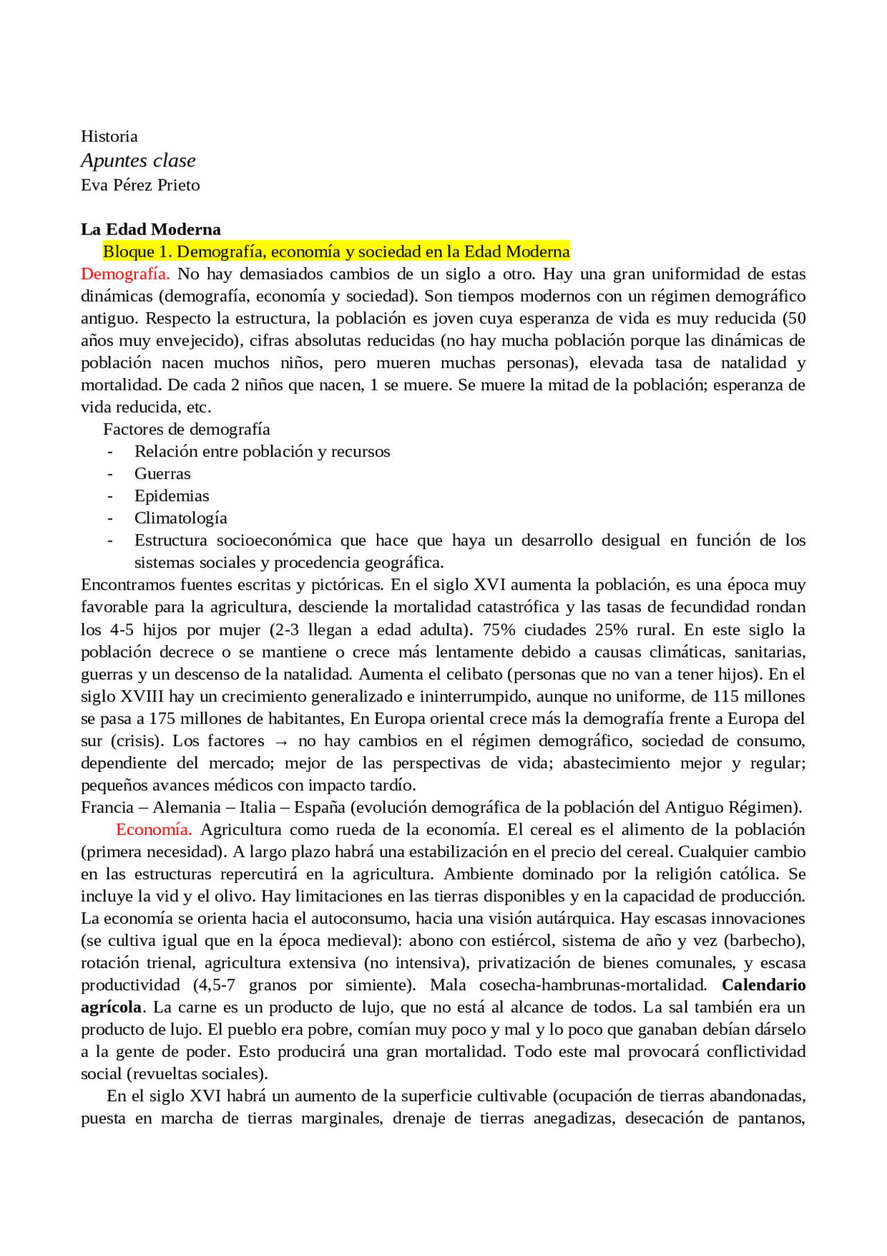 Apuntes De Historia De Segundo Curso Apuntes De Historia Docsity