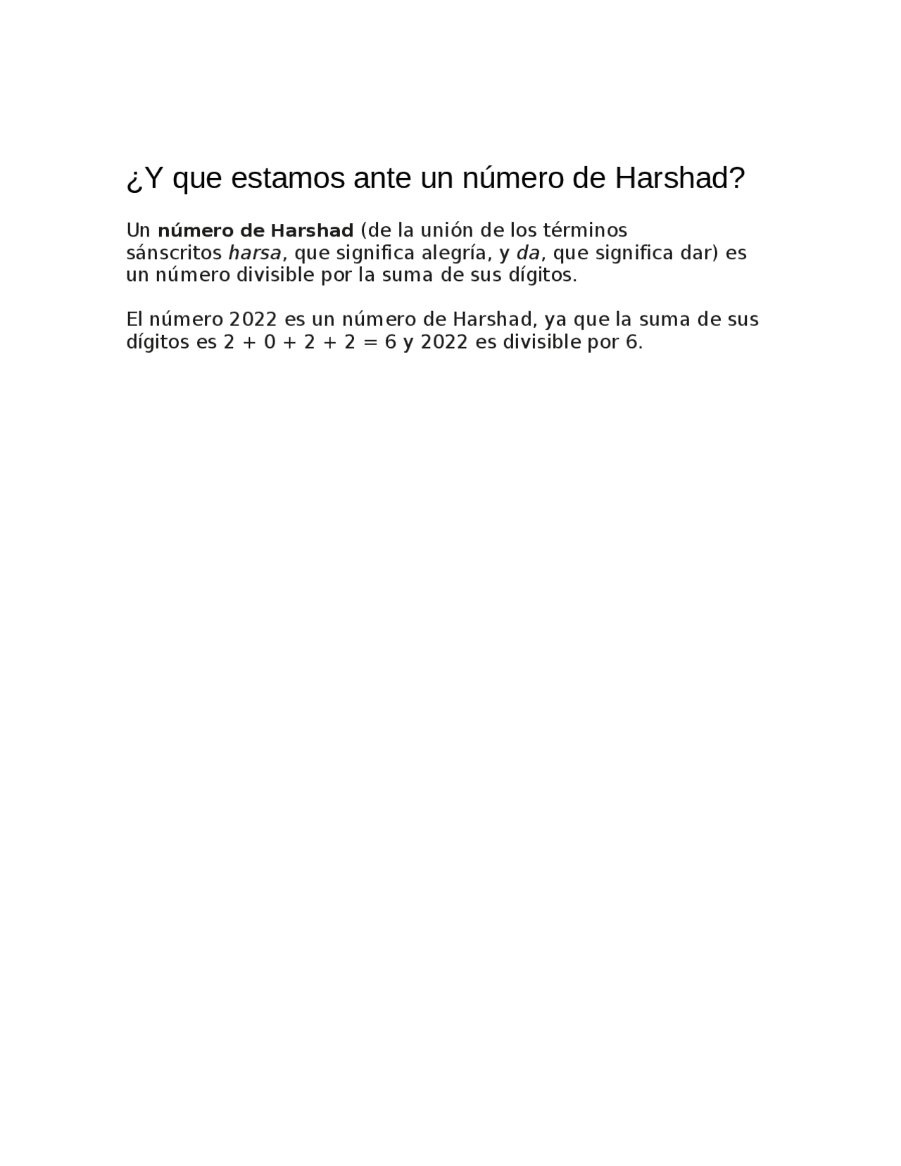 Harshad Apunte De Matematicas Resúmenes De Cálculo Docsity