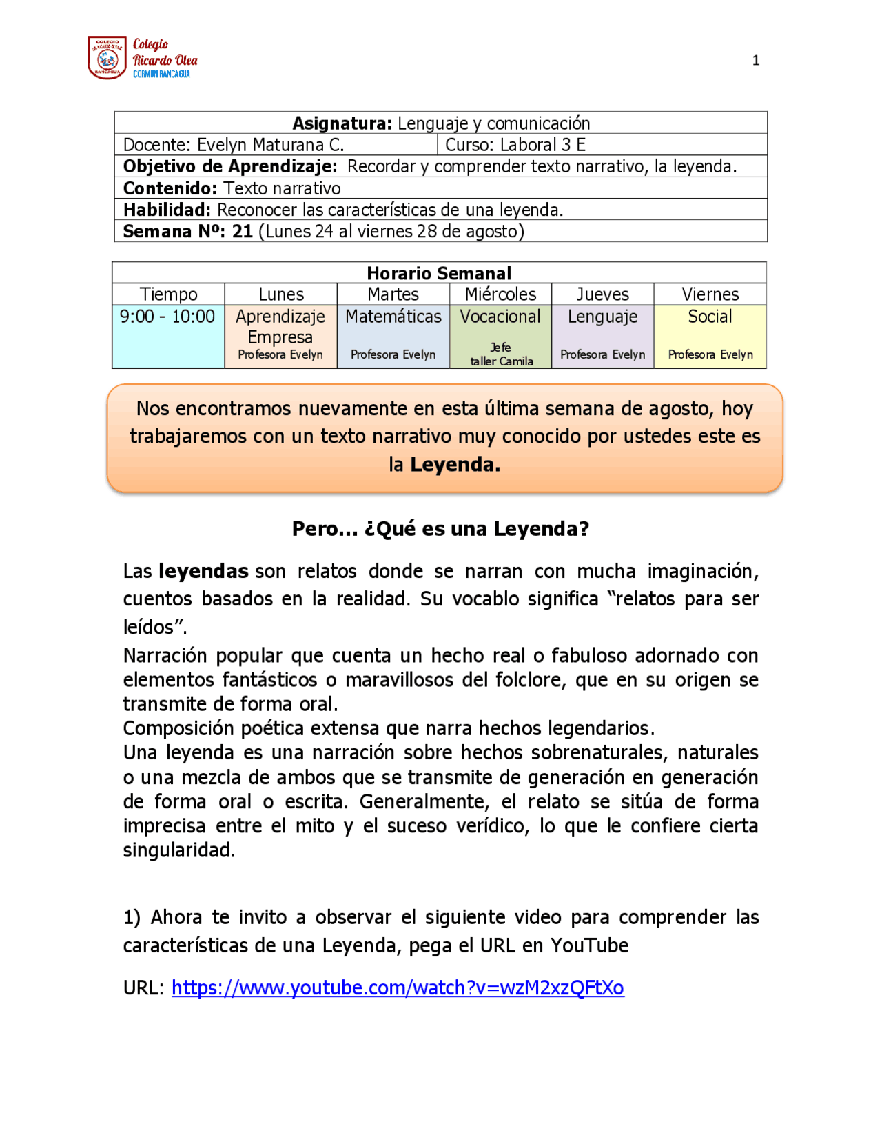 Las leyendas son relatos donde se narran con mucha imaginación. | Guías ...