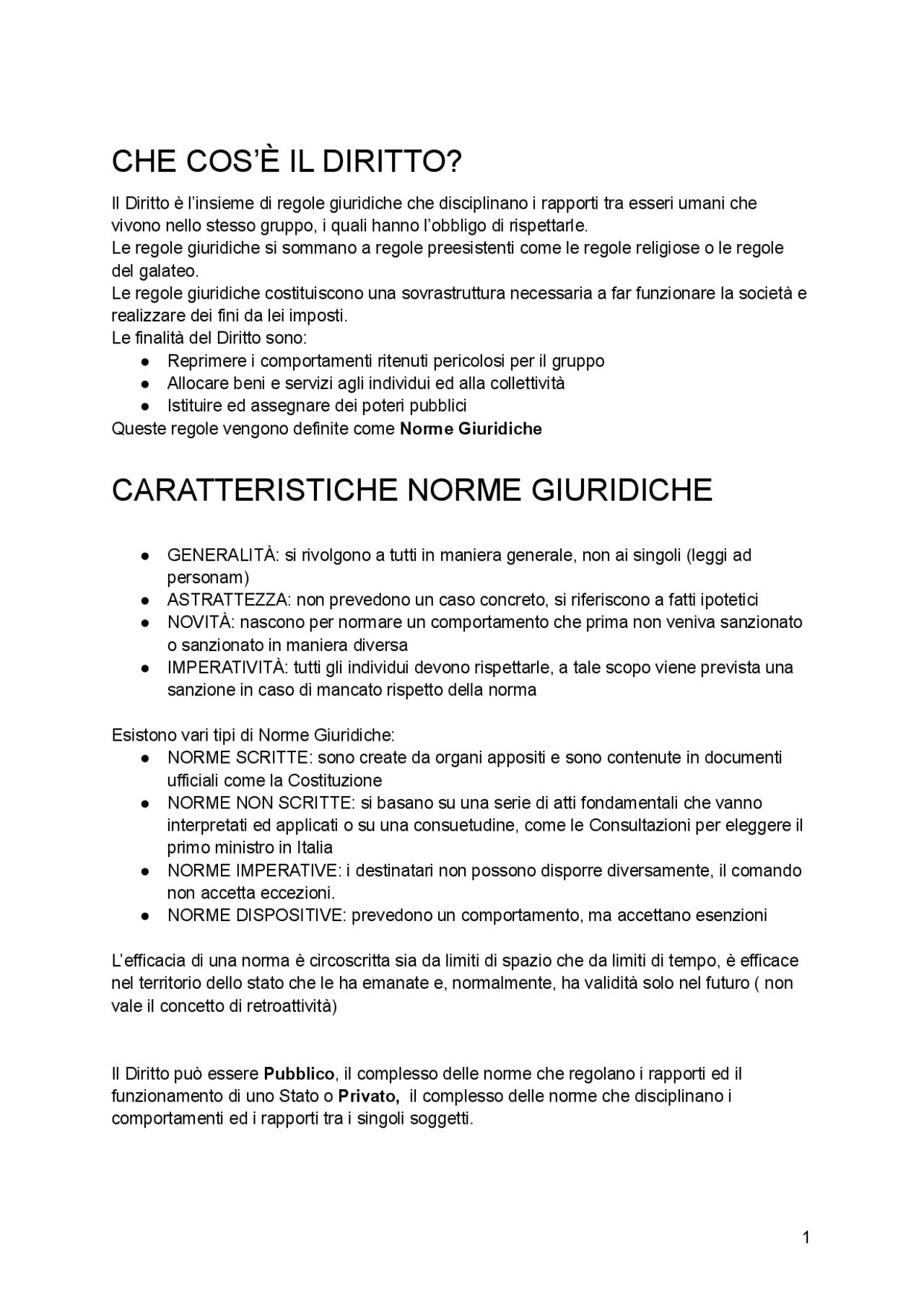 Diritto Pubblico: dispensa per esame | Dispense di Diritto Pubblico ...