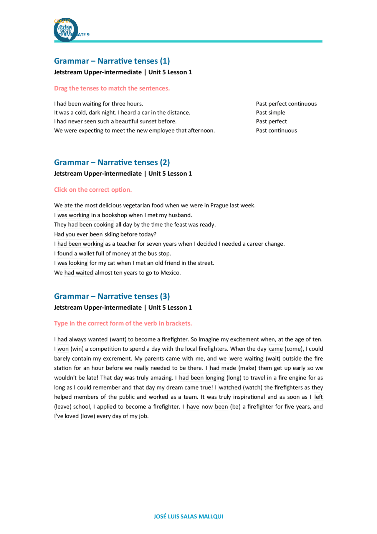 Upper Intermediate Ejercicios Resueltos Del Cyber Homework
