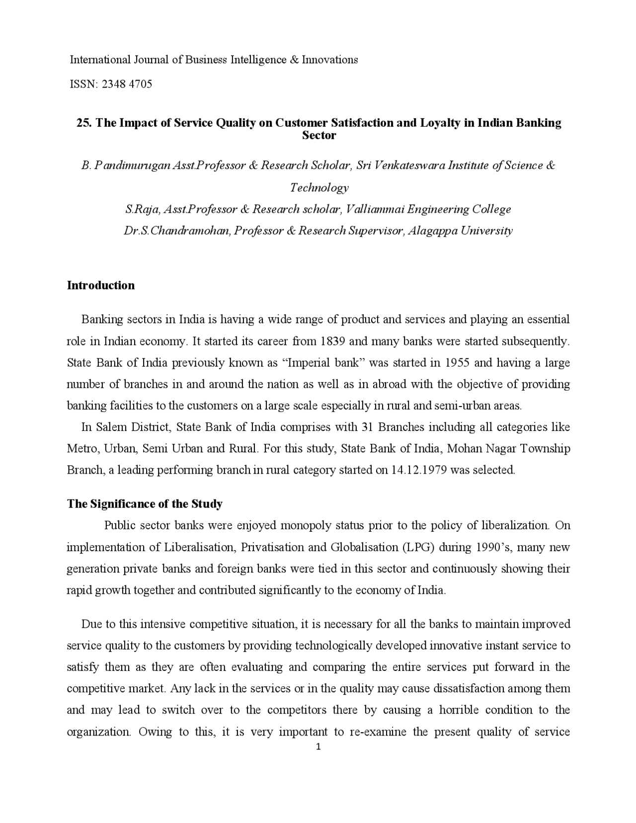 PUBLISHED JOURNAL ARTICLE | Summaries Introduction to Business ...