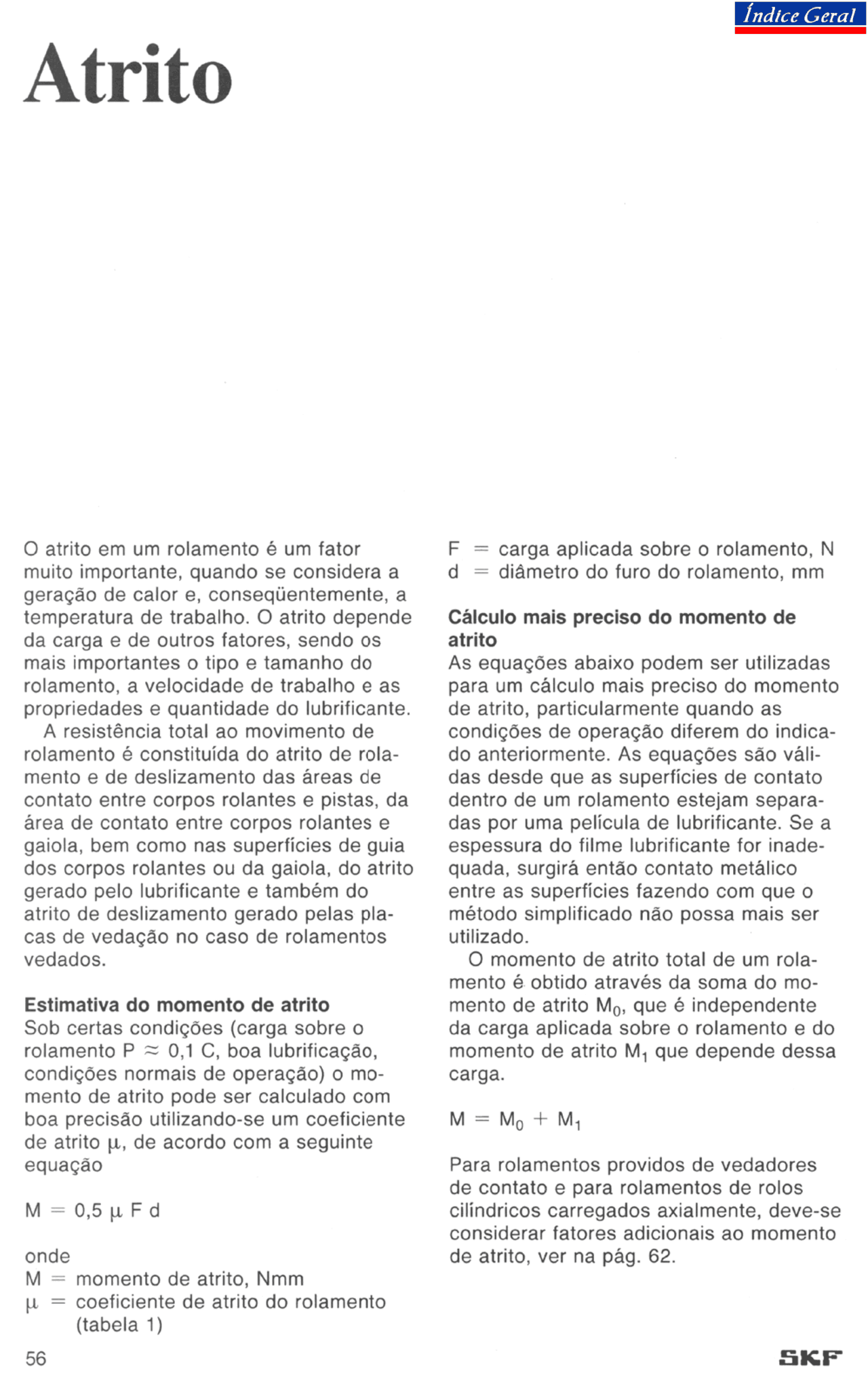 Atrito Em Rolamentos Resumos Resistência Dos Materiais Docsity