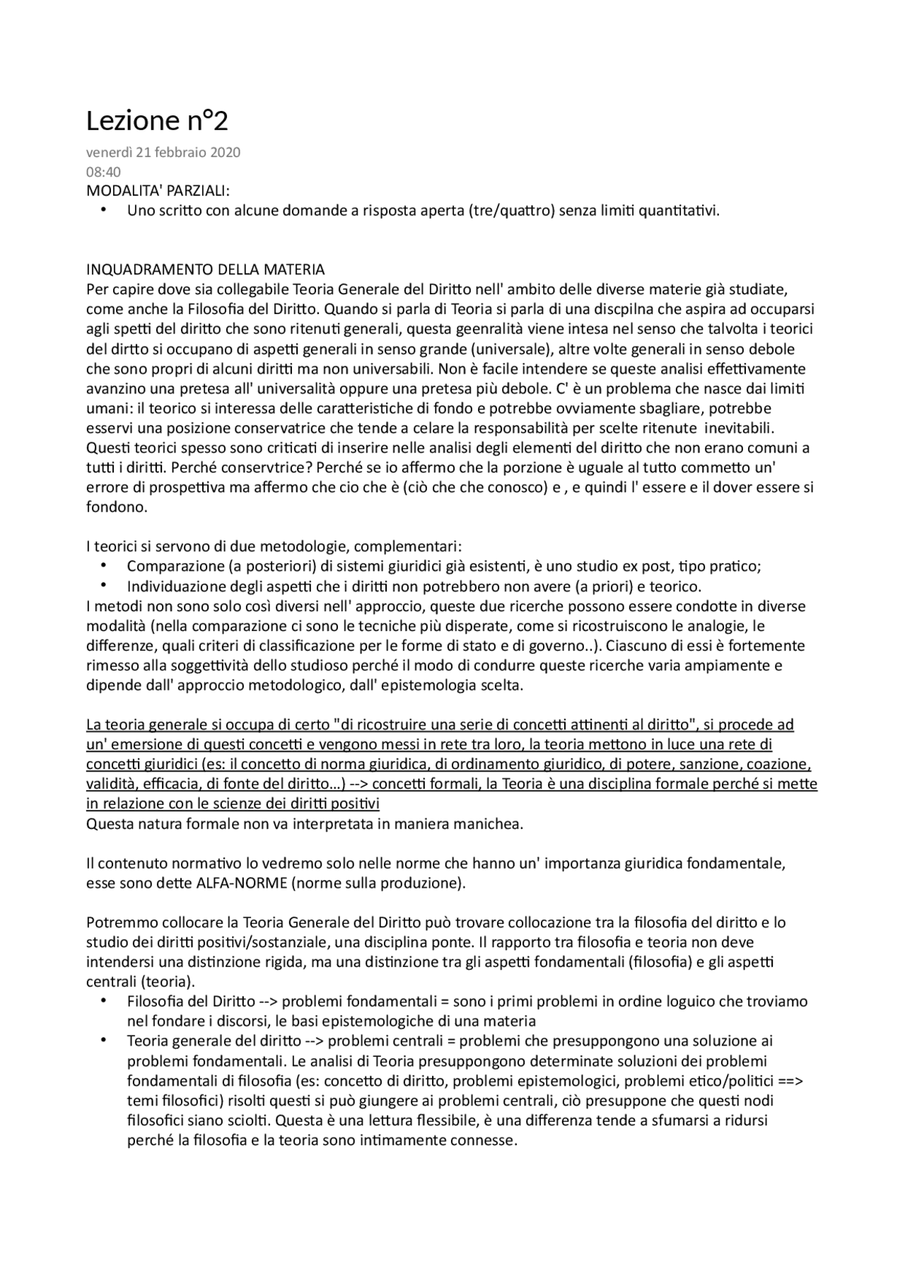Teoria Generale Del Diritto Schemi E Mappe Concettuali Di Teoria