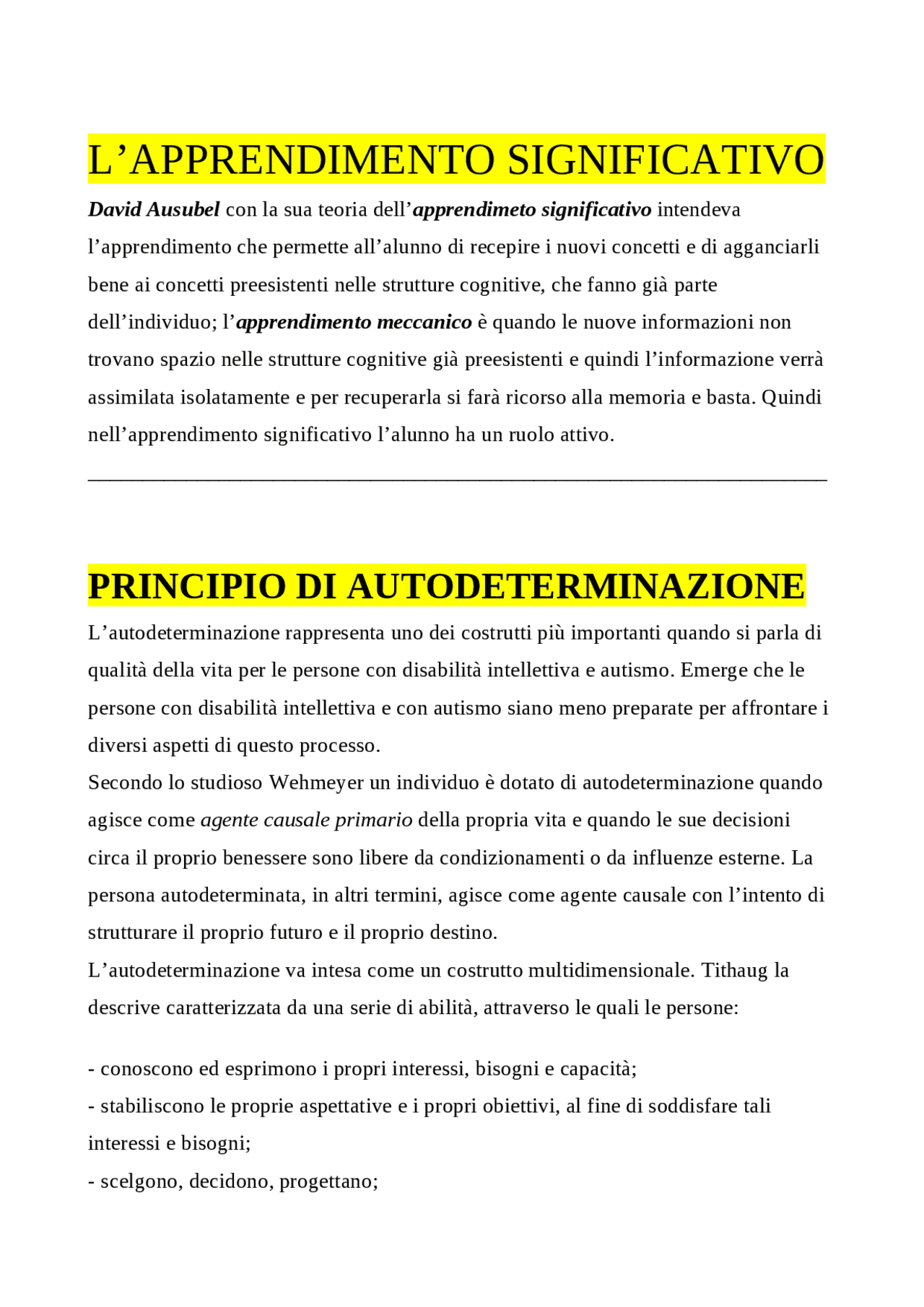 Apprendimento Significativo Autodeterminazione Coding E Pensiero