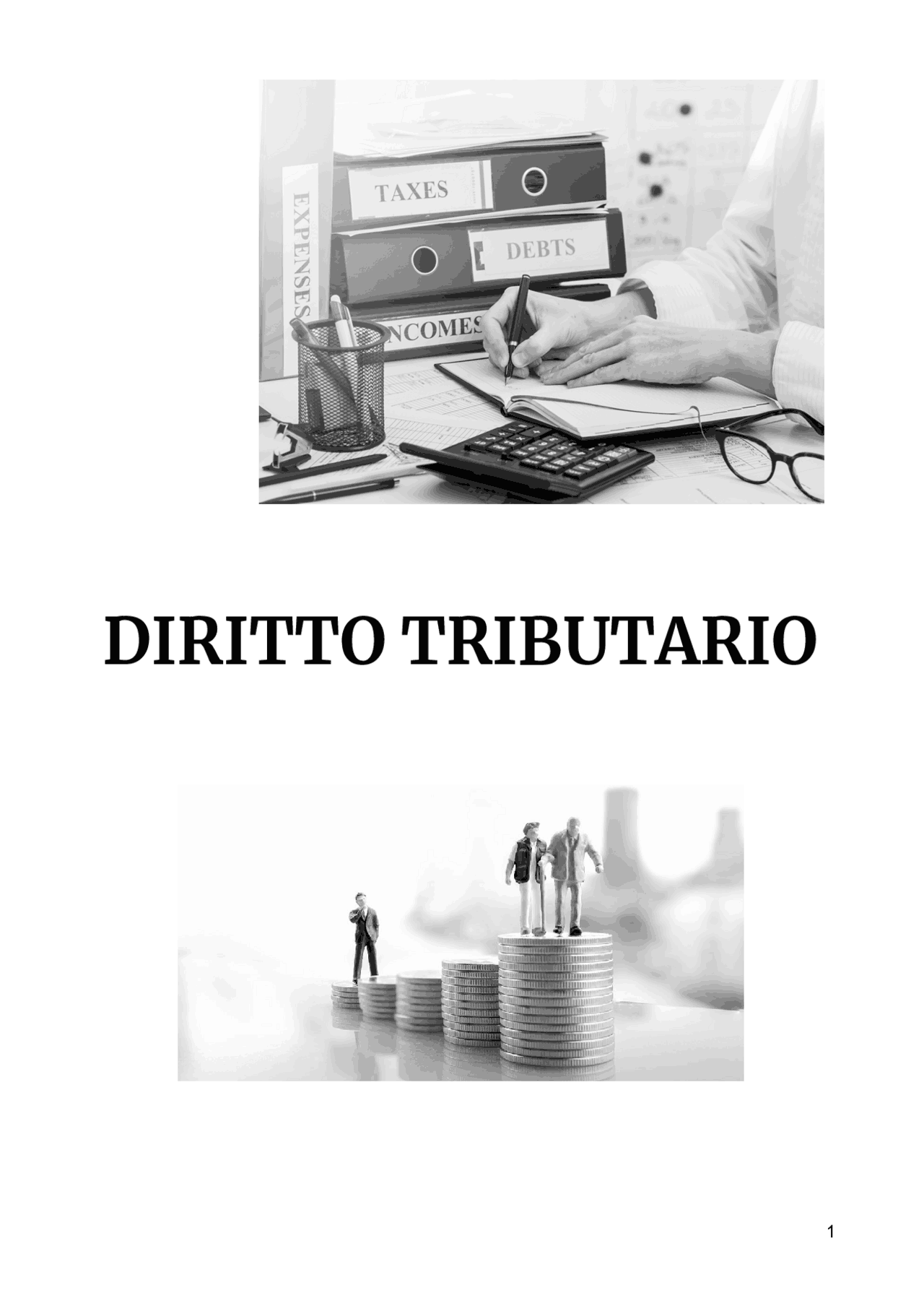 Diritto tributario, sintetico | Appunti di Diritto Tributario | Docsity