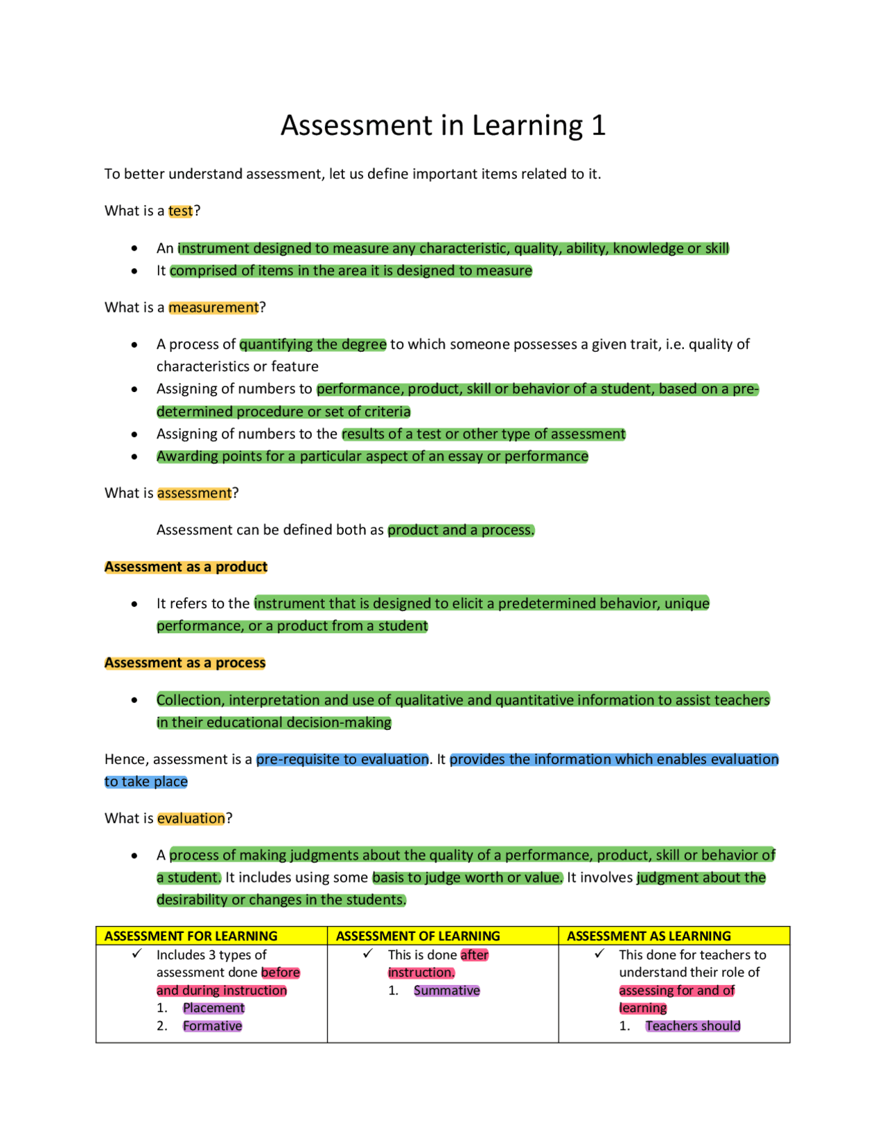 General Education Prof Ed Lecture Notes Vocational Education Docsity