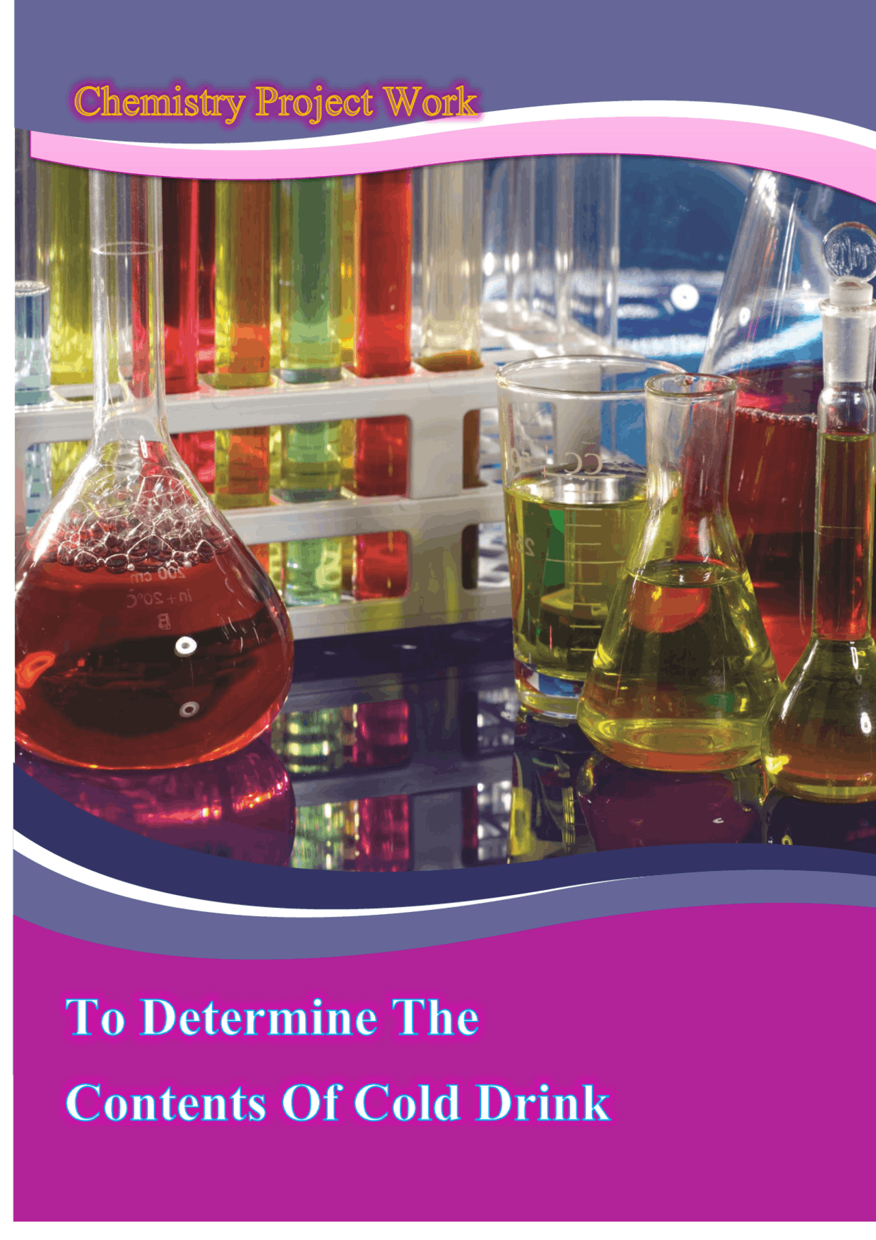 Cold drink project class 12 | Summaries Chemistry | Docsity