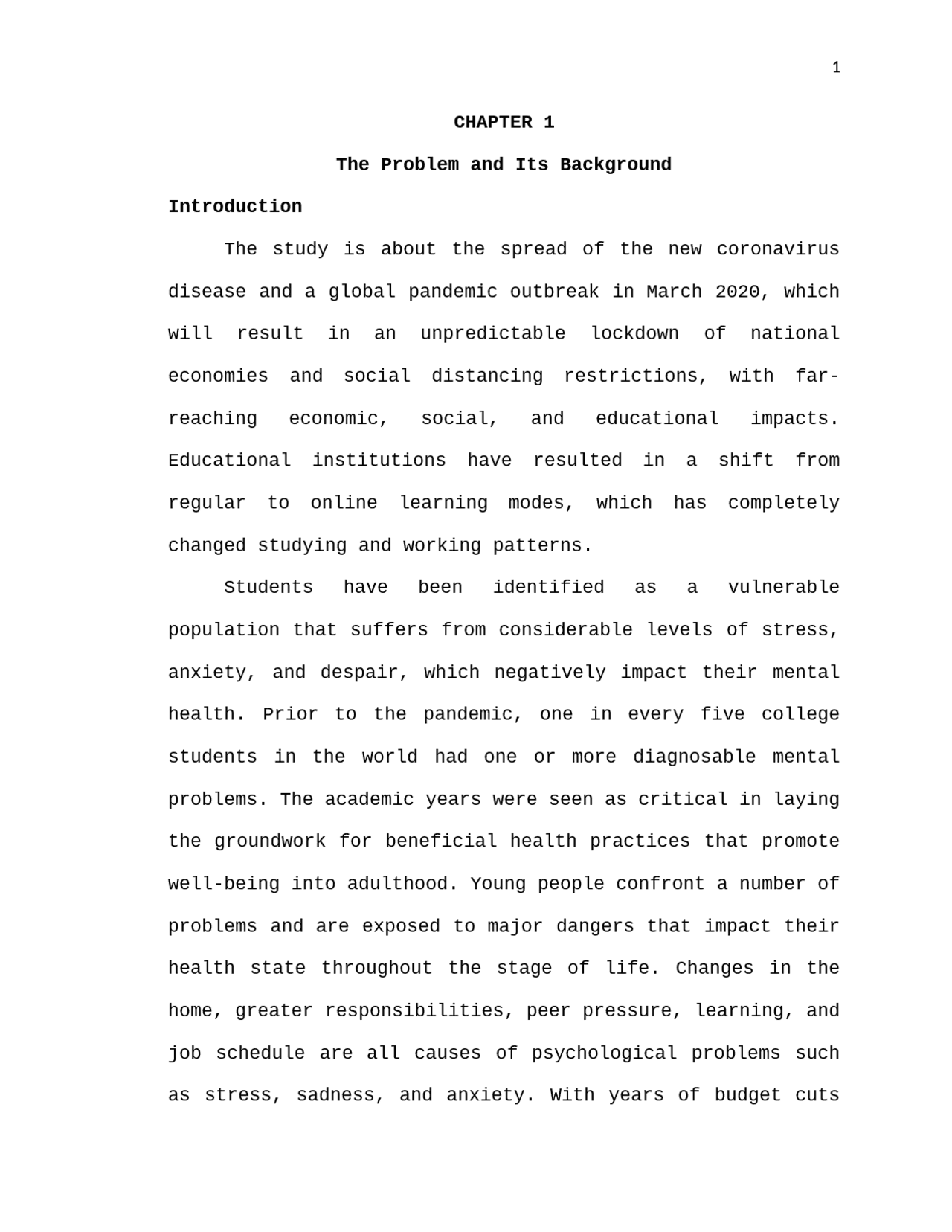 It is all about research | High school final essays English | Docsity