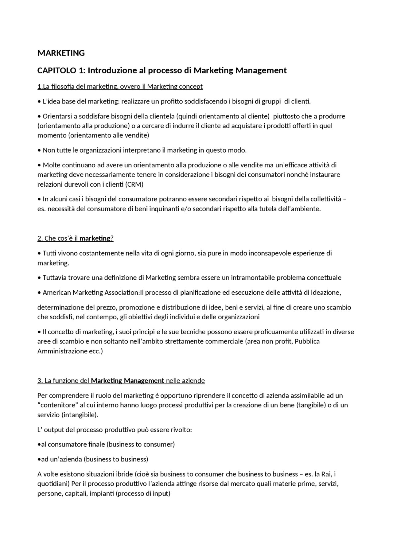 Schemi Libro Marketing Mcgraw Hill Schemi E Mappe Concettuali Di