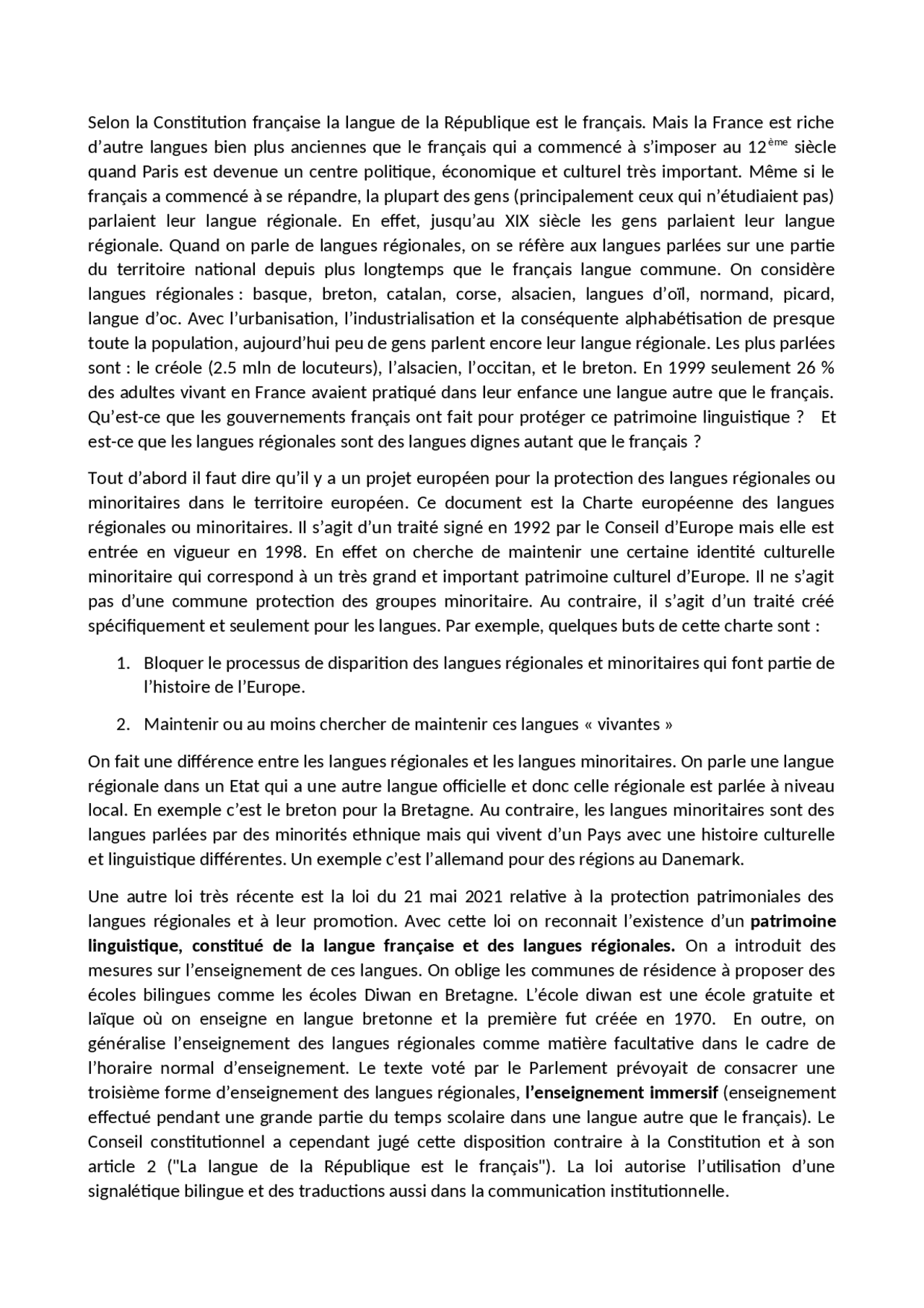 Le Lingue Regionali Francesi Schemi E Mappe Concettuali Di Lingua