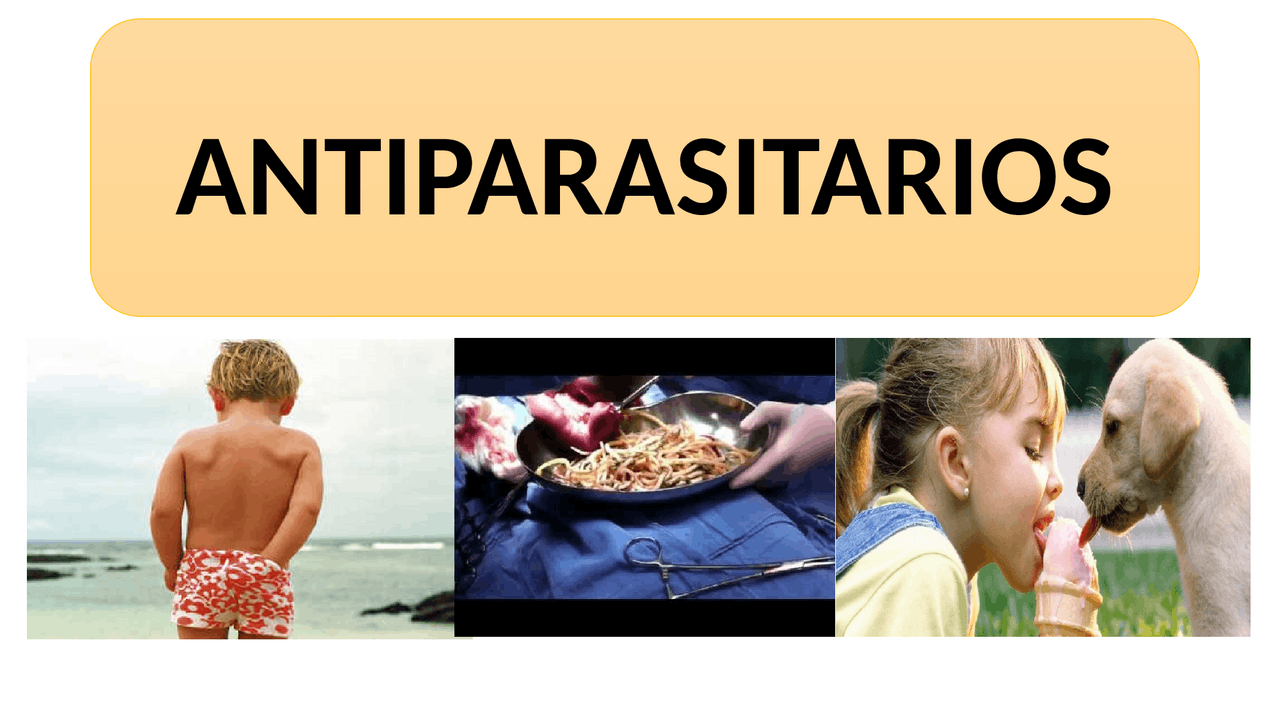 FARMACOS ANTIPARASITARIOS | Resúmenes de Farmacología | Docsity