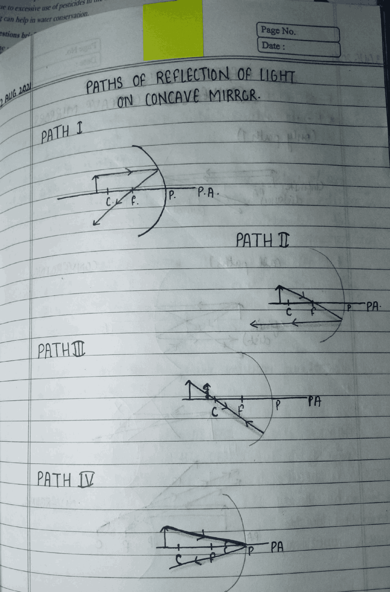 Light brief notes for revision | Study notes Physics | Docsity