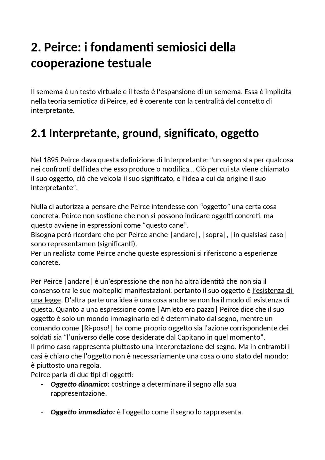 Riassunto Lector In Fabula Di Umberto Eco Dispense Di Semiotica Docsity