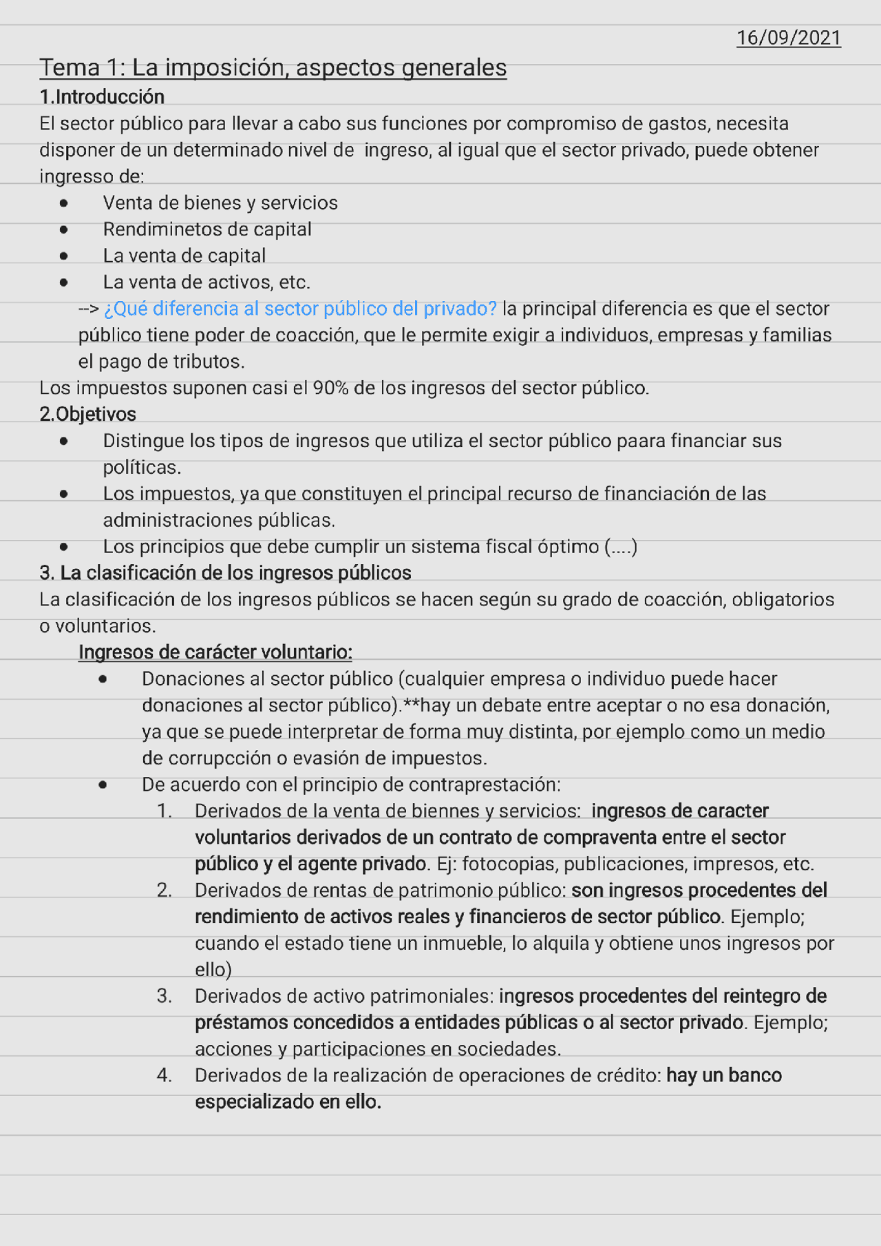 Sistema Fiscal 1 Apuntes De Clase Apuntes De Sistema Fiscal Docsity