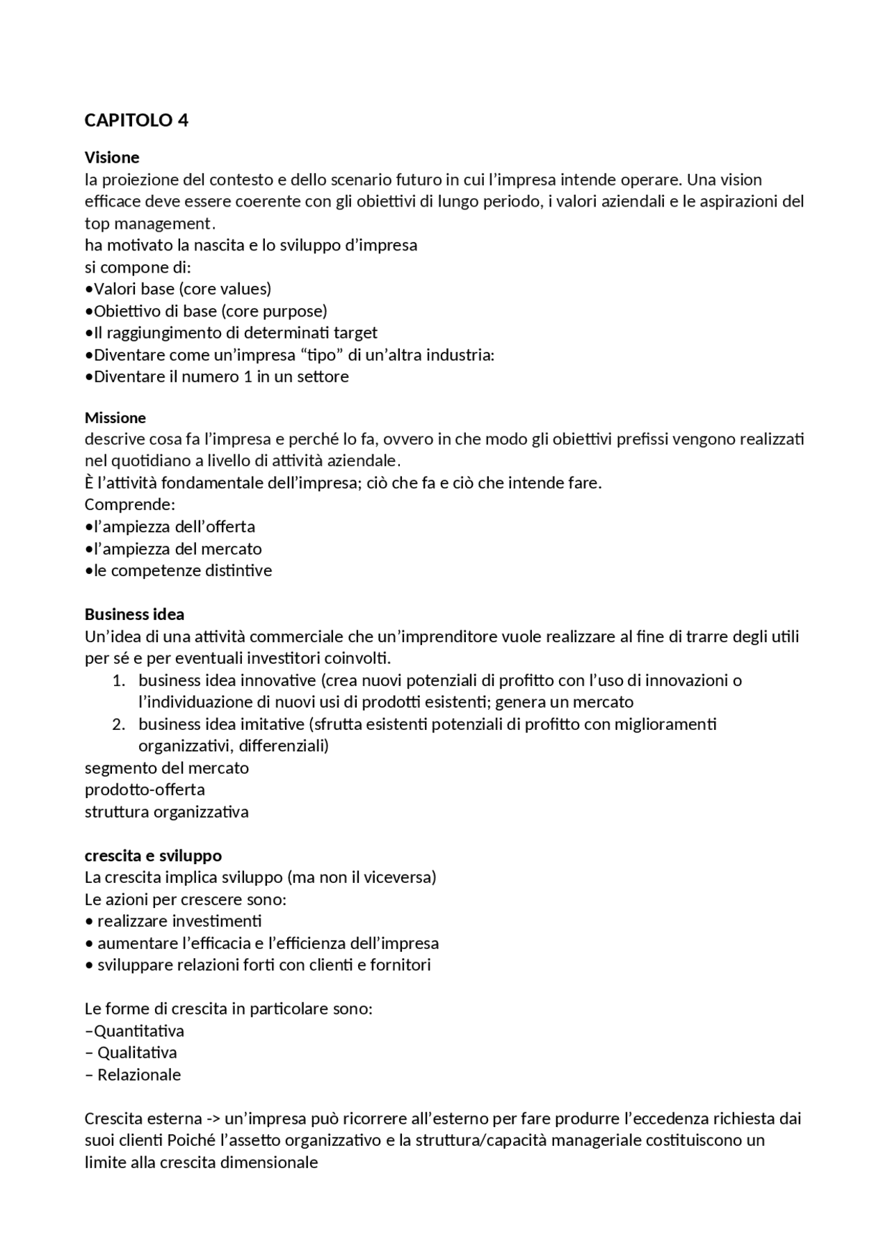 Appunti E Slide Del Programma Di Management Appunti Di Management