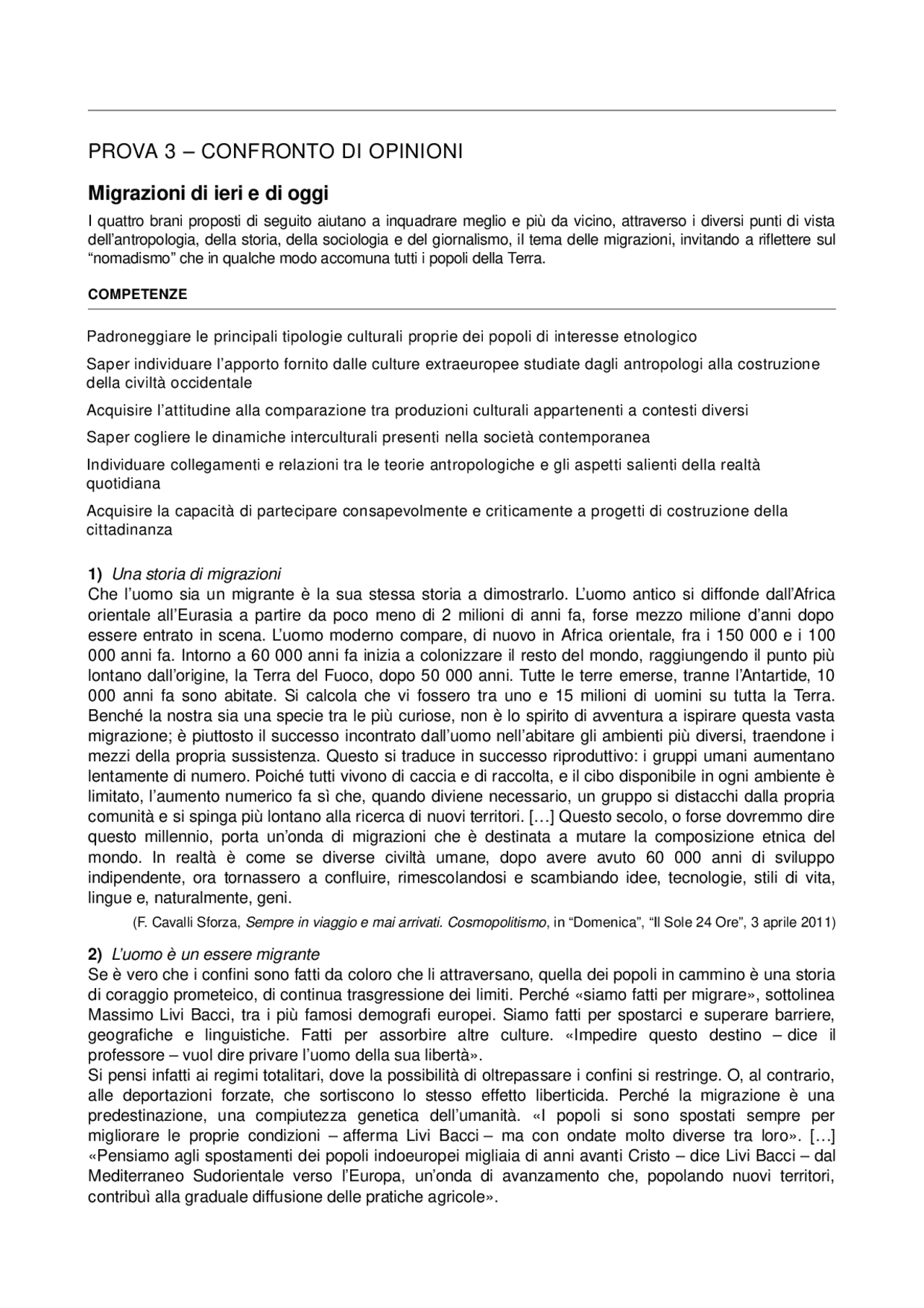 Le Migrazioni In Generale Appunti Di Storia Docsity