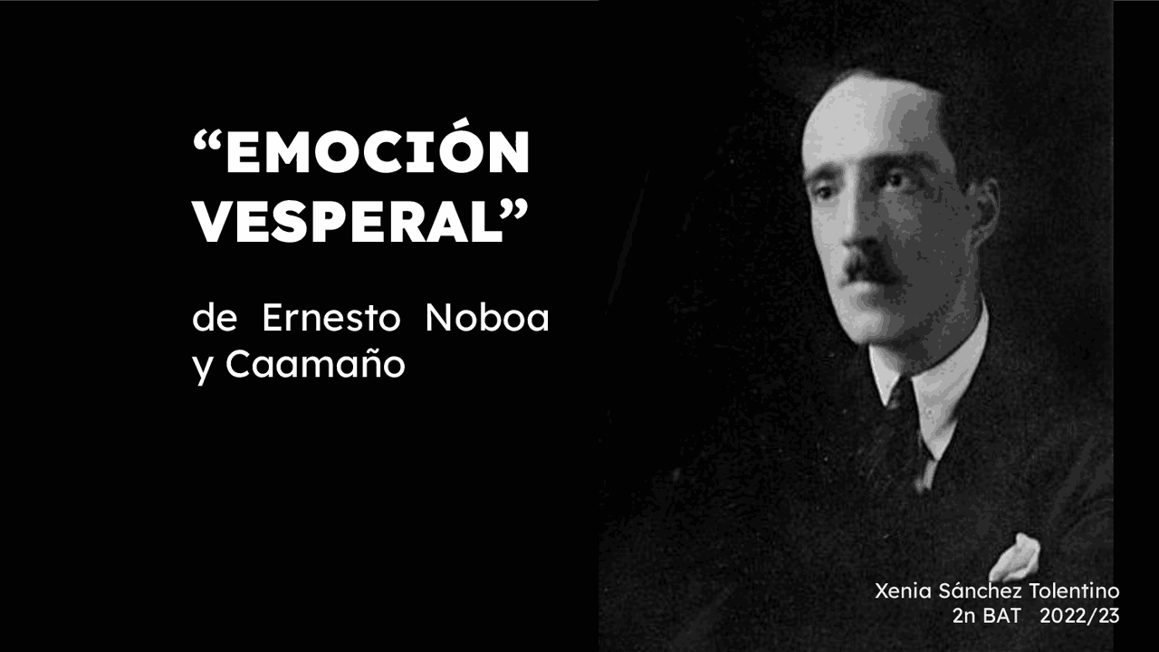 Emocion vesperal poema | Monografías, Ensayos de Lengua y Literatura ...