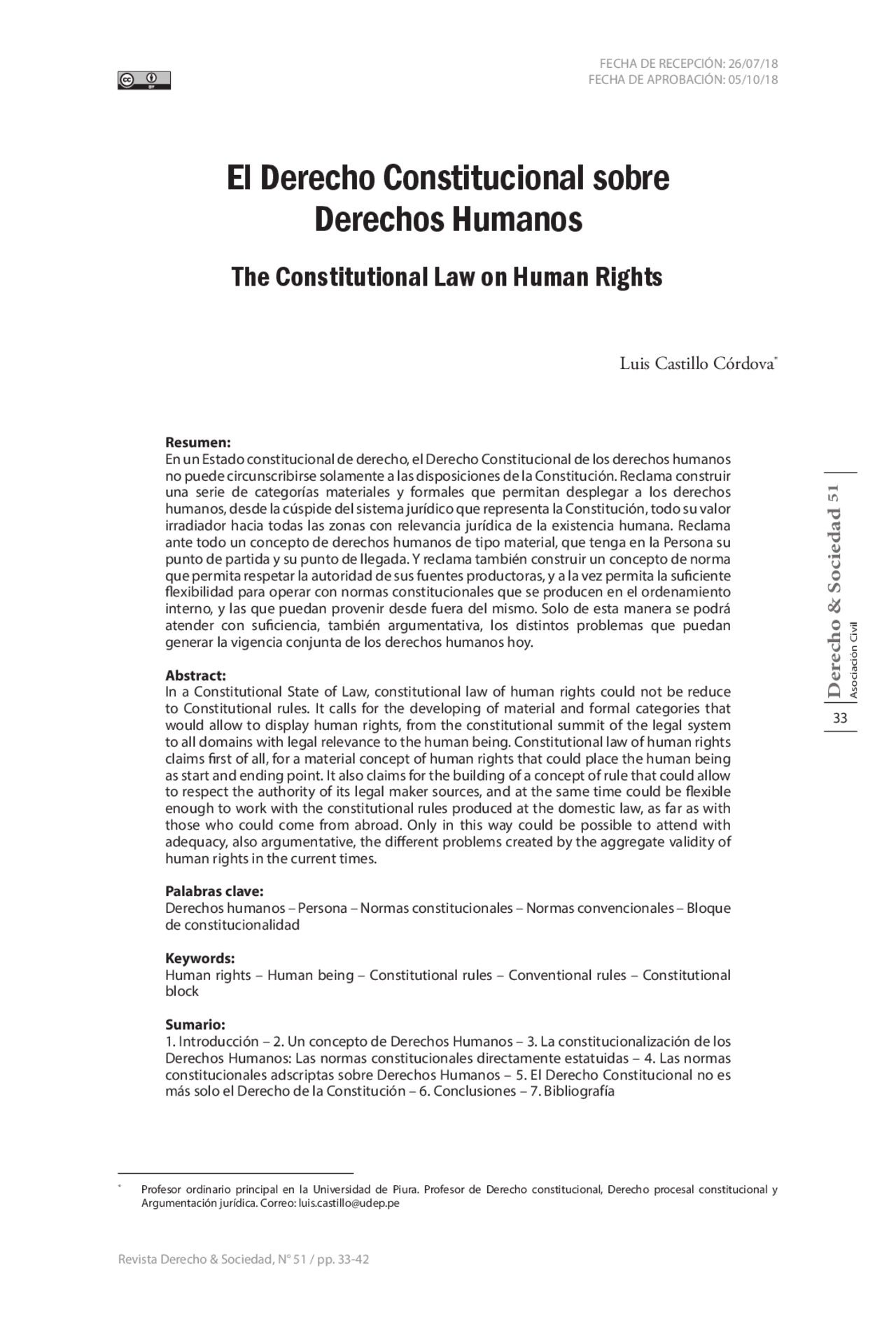 El Derecho Constitucional Resúmenes De Derecho Constitucional Docsity