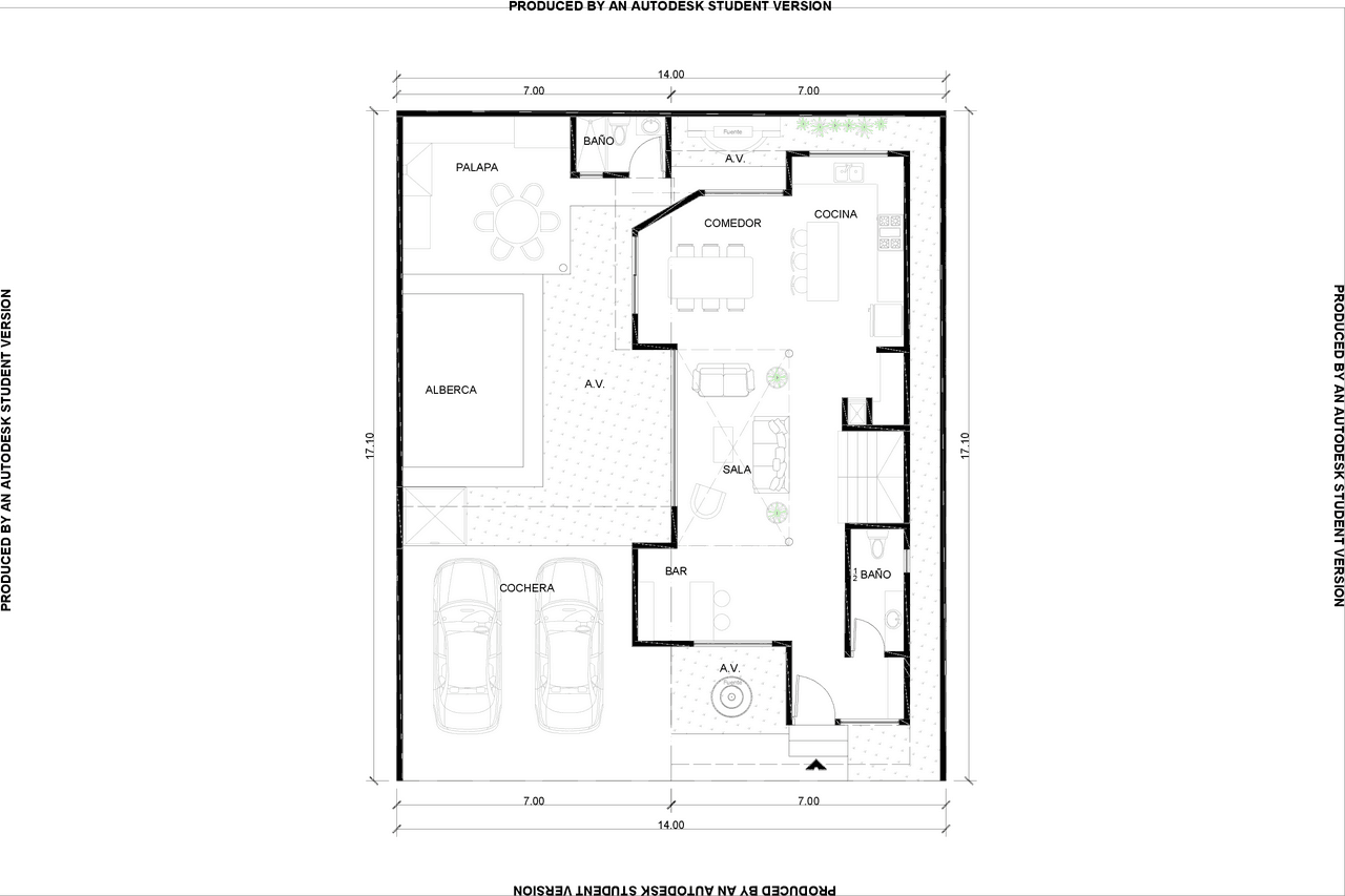 Plano dos terrenos, propuesta de proyecto arquitectónico | Guías ...