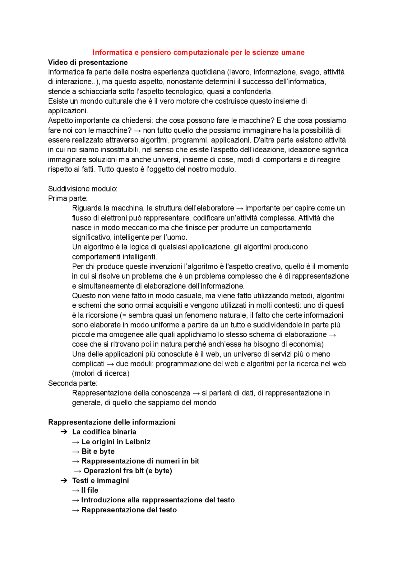 Fondamenti Di Base Corso Di Informatica Slide Di Fondamenti Di