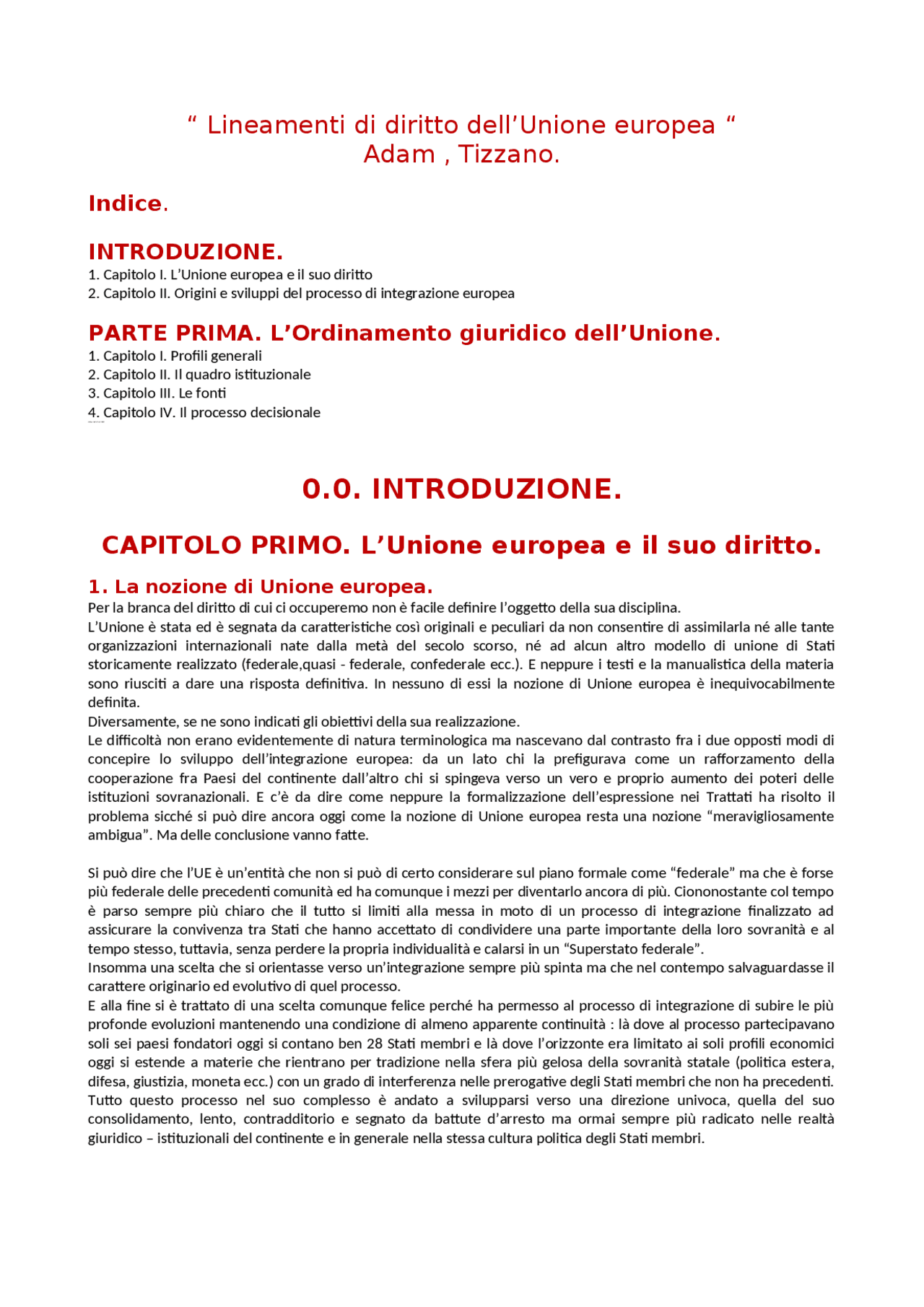 Diritto pubblico comparato ed europeo | Appunti di Diritto Pubblico Comparato | Docsity