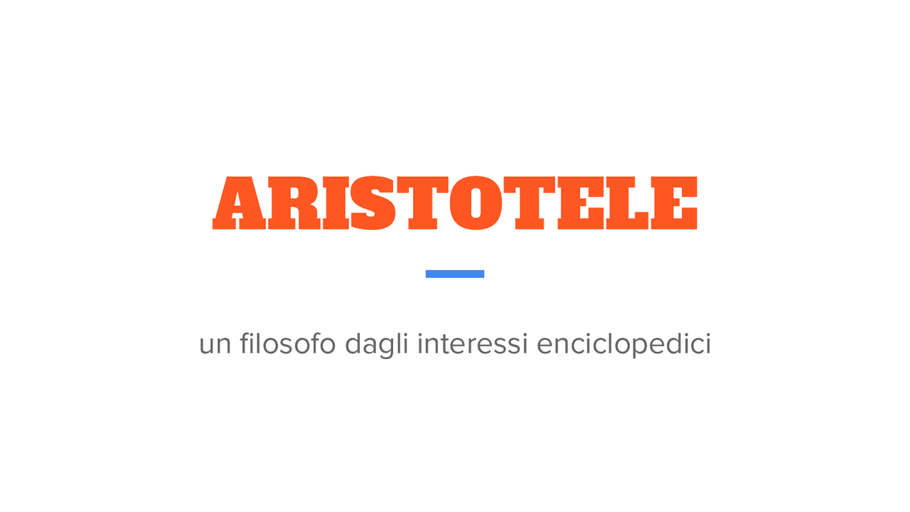 Aristotele La Filosofia Del Concetto Slide Di Filosofia Docsity