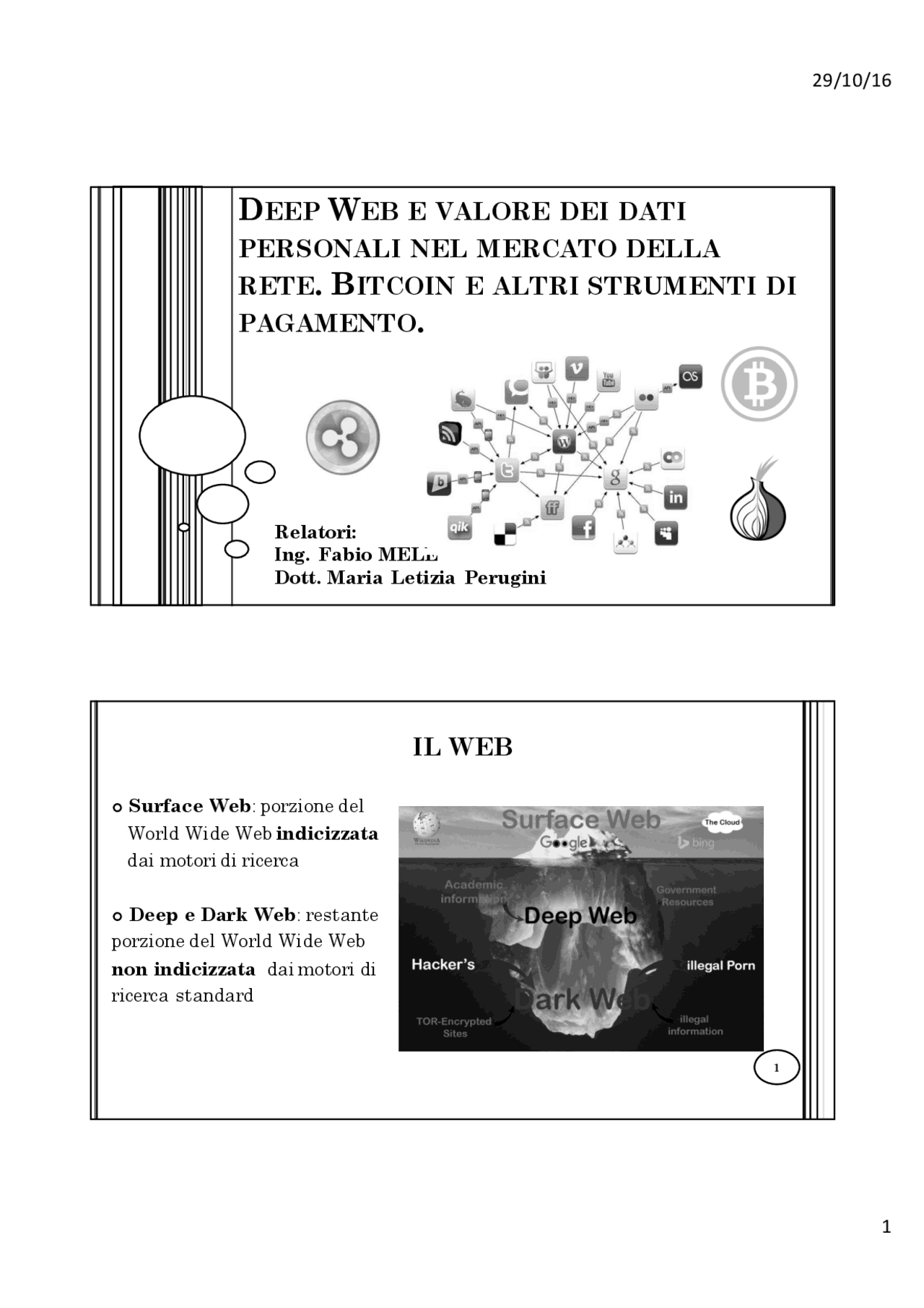Lezione 4 Informatica Giuridica Slide Di Informatica Giuridica Docsity