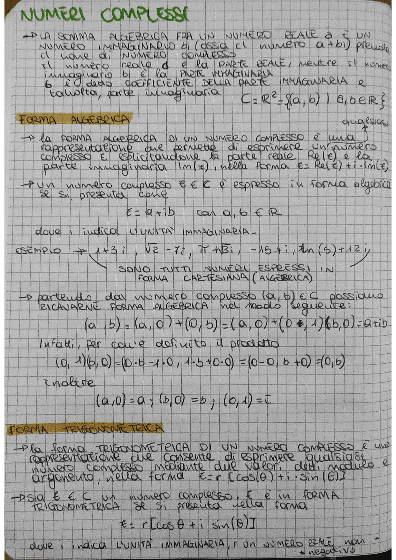 Complementi Ai Numeri Reali Appunti Di Analisi Matematica I Docsity
