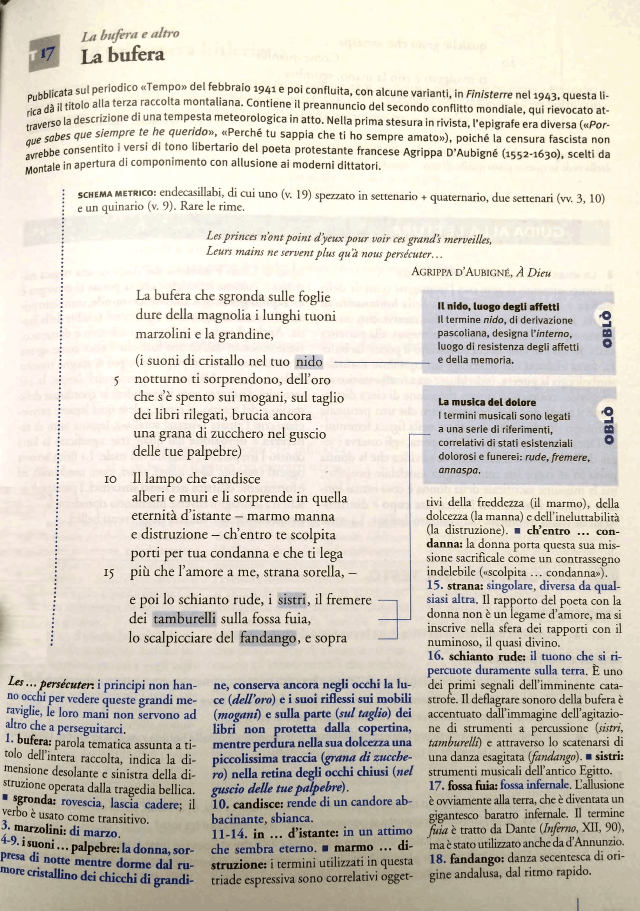 Montale analisi La primavera hitleriana | Dispense di Letteratura | Docsity