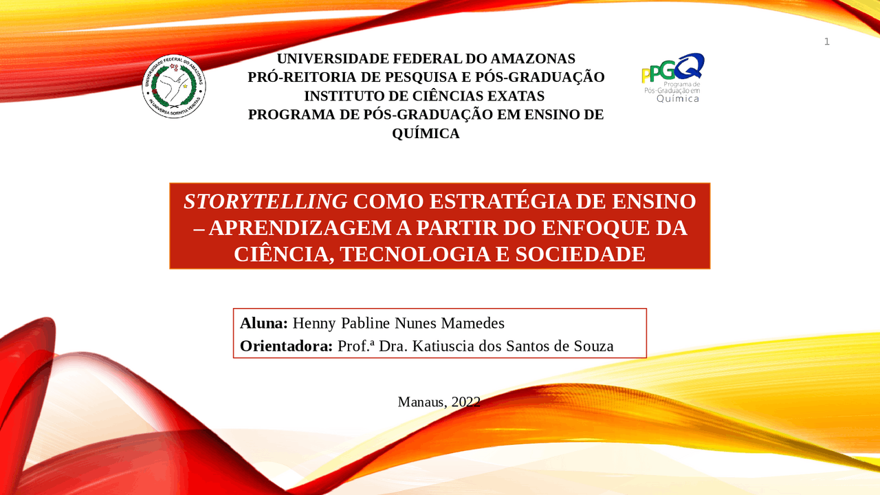Exame De Qualificação Slides Química Docsity