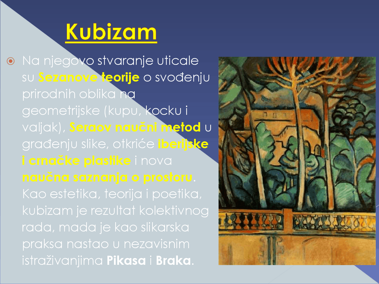 Kubizam-novo.pdf | Ispiti' predlog Estetika | Docsity