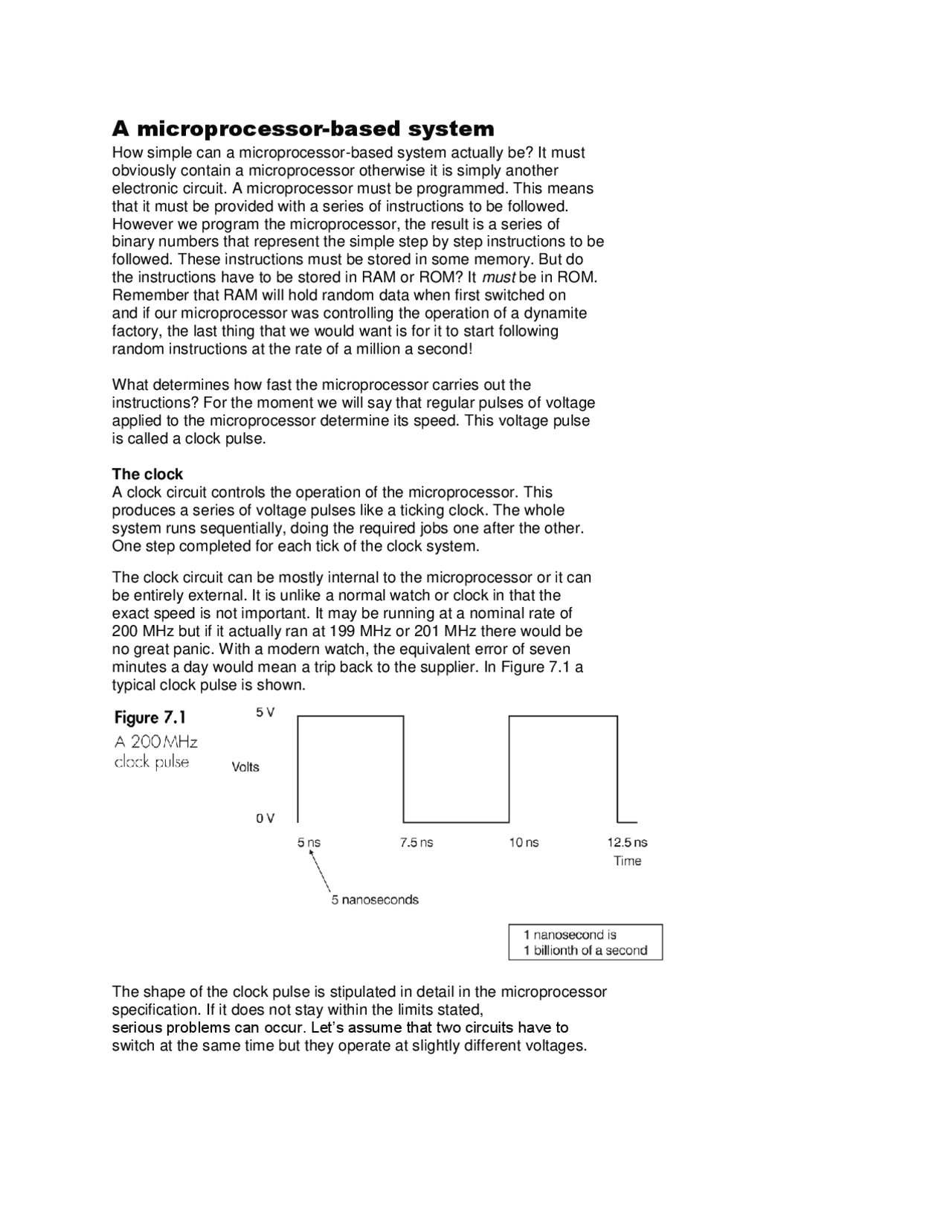 Microprocessor Based System Quizzes Microprocessors Docsity