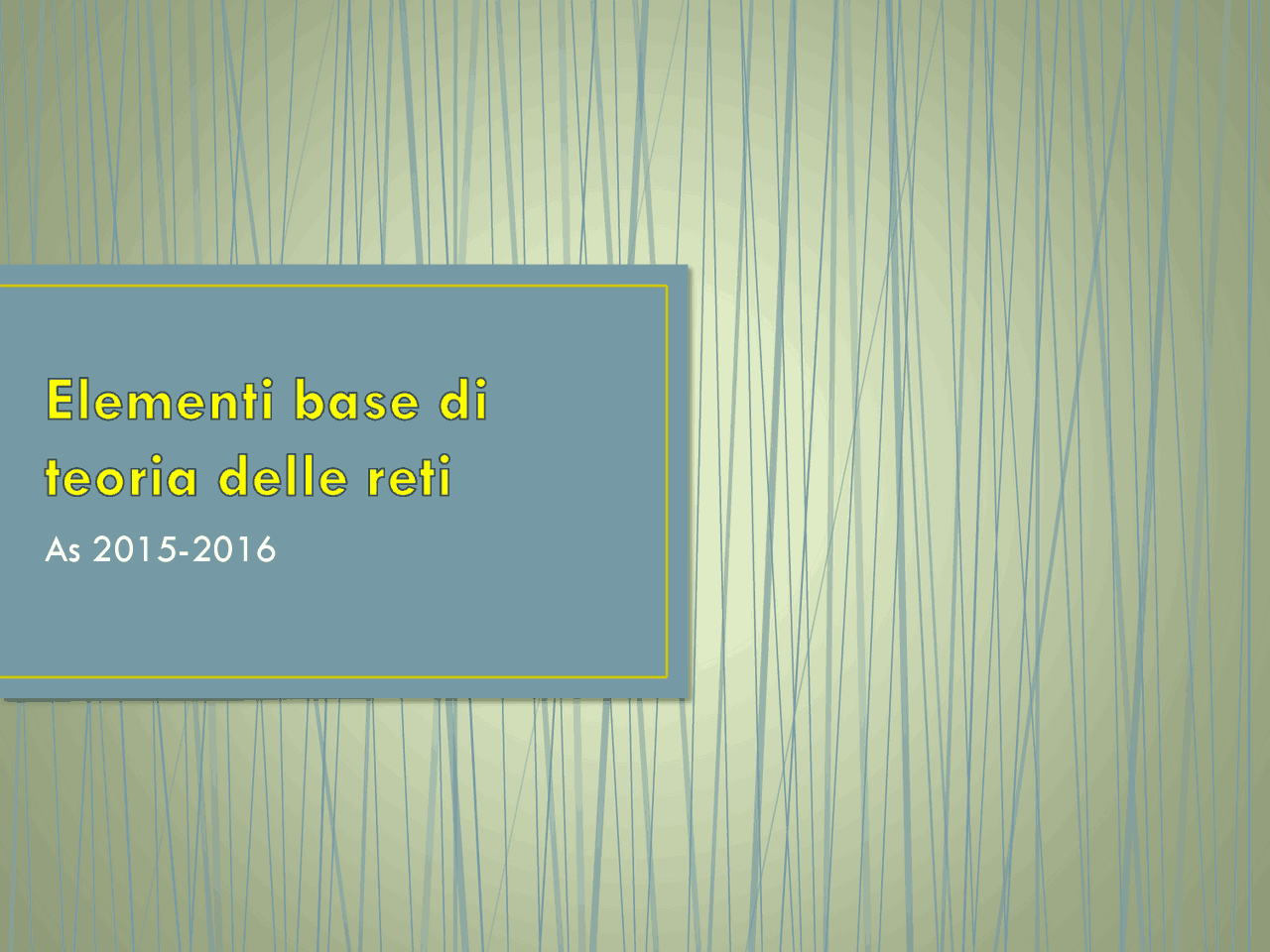 Le Reti Informatiche Schemi E Mappe Concettuali Di Informatica Docsity
