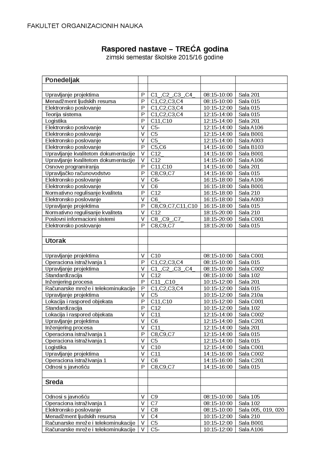 FAKULTET ORGANIZACIONIH NAUKA | Rezime' predlog Teorija sistema | Docsity