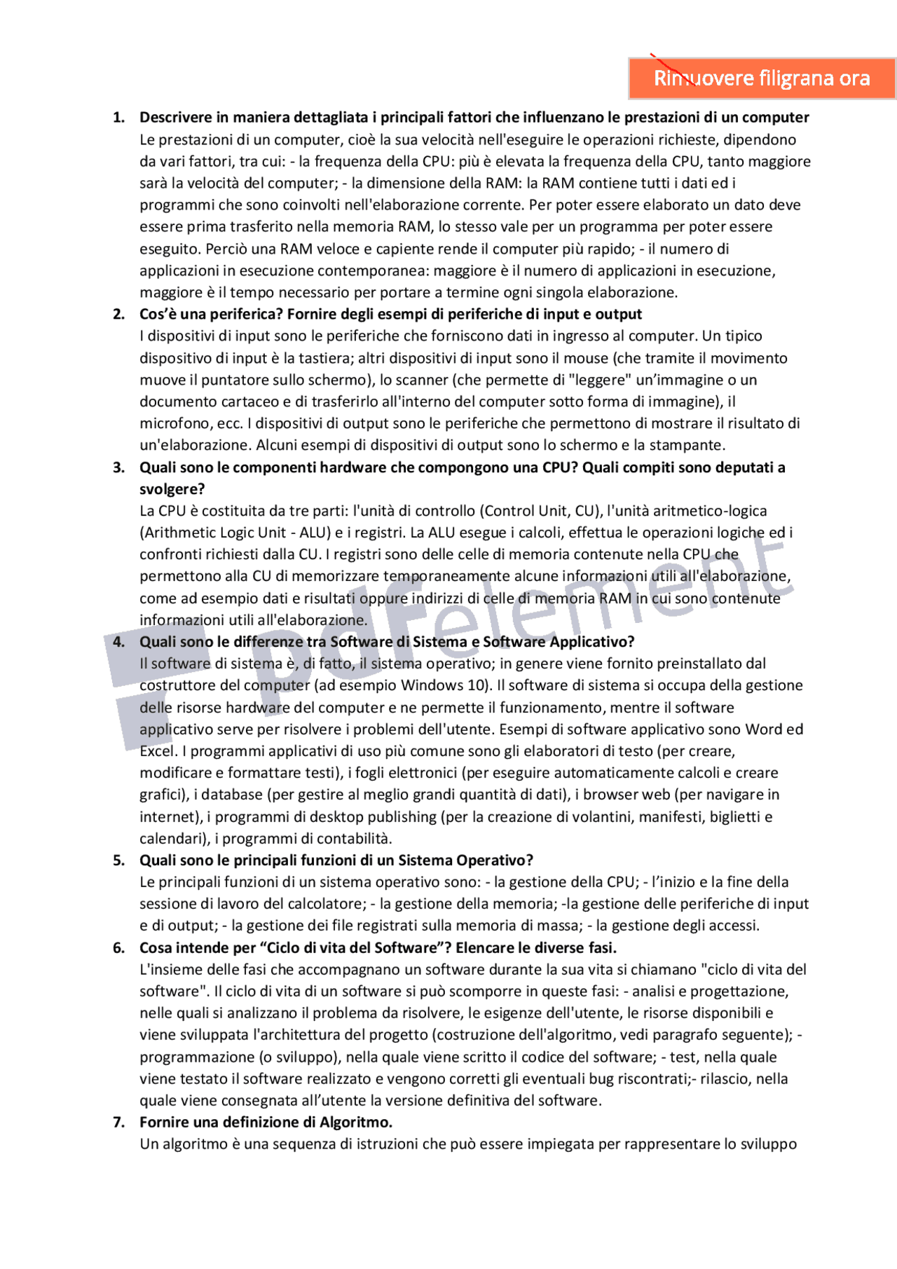 Risposte Aperte Ecampus 2023 Abilità Informatiche E Telematiche Corso