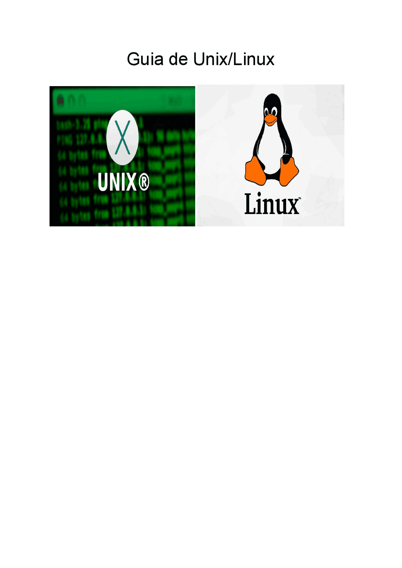 Guia Basica De Unix Y Linux Guías Proyectos Investigaciones De