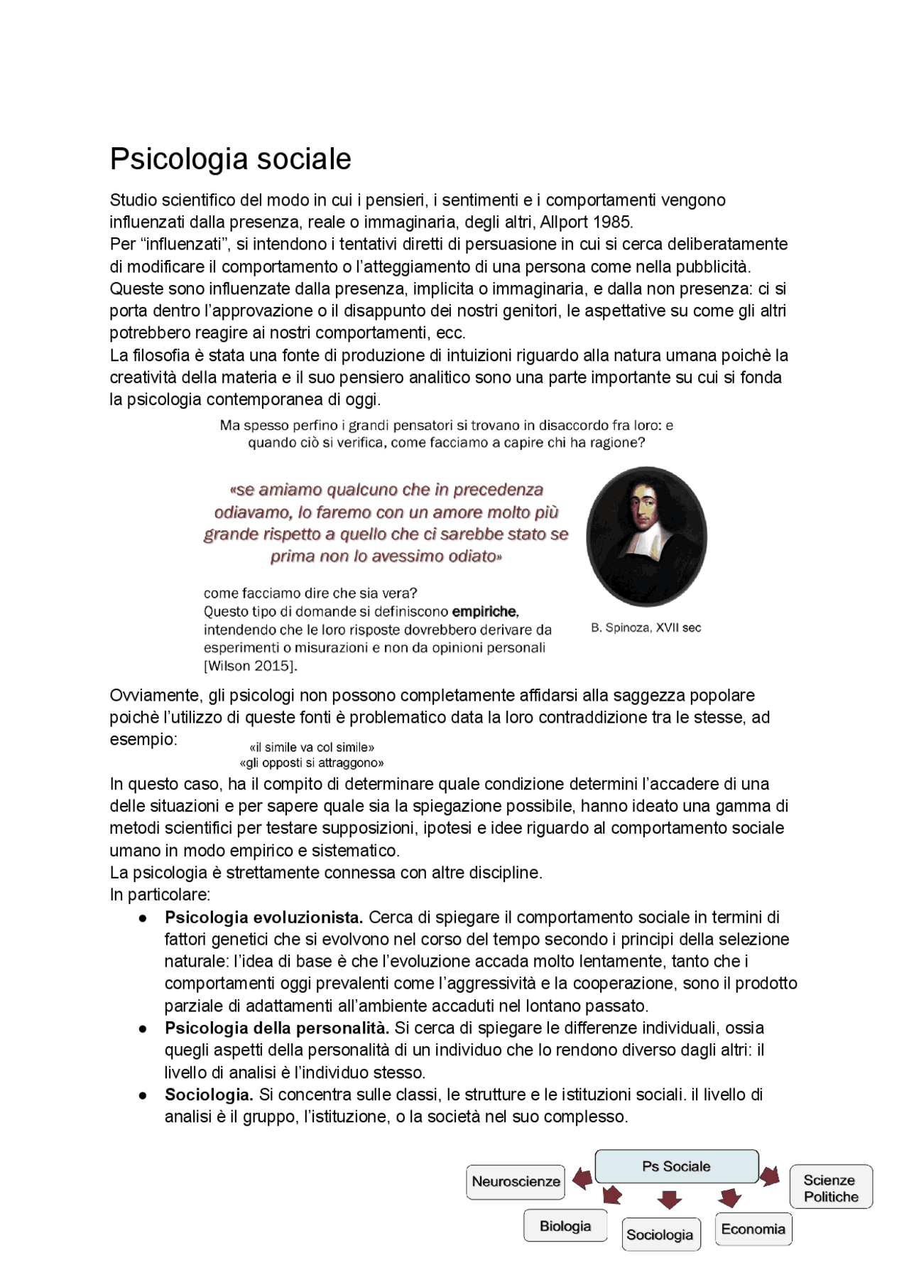 Psicologia Sociale Appunti Schemi E Mappe Concettuali Di Psicologia