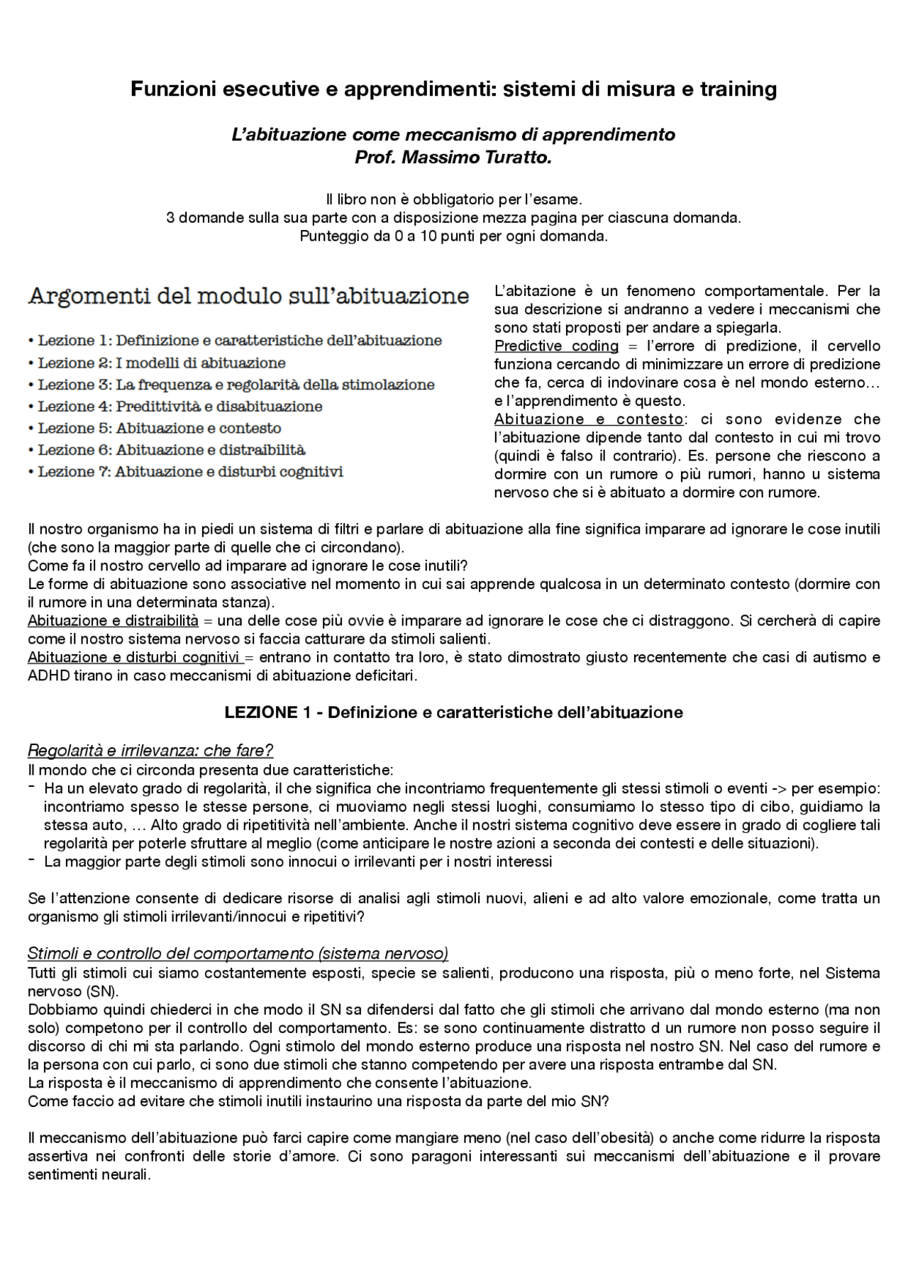 Funzioni Esecutive E Apprendimenti Sistemi Di Misura E Training