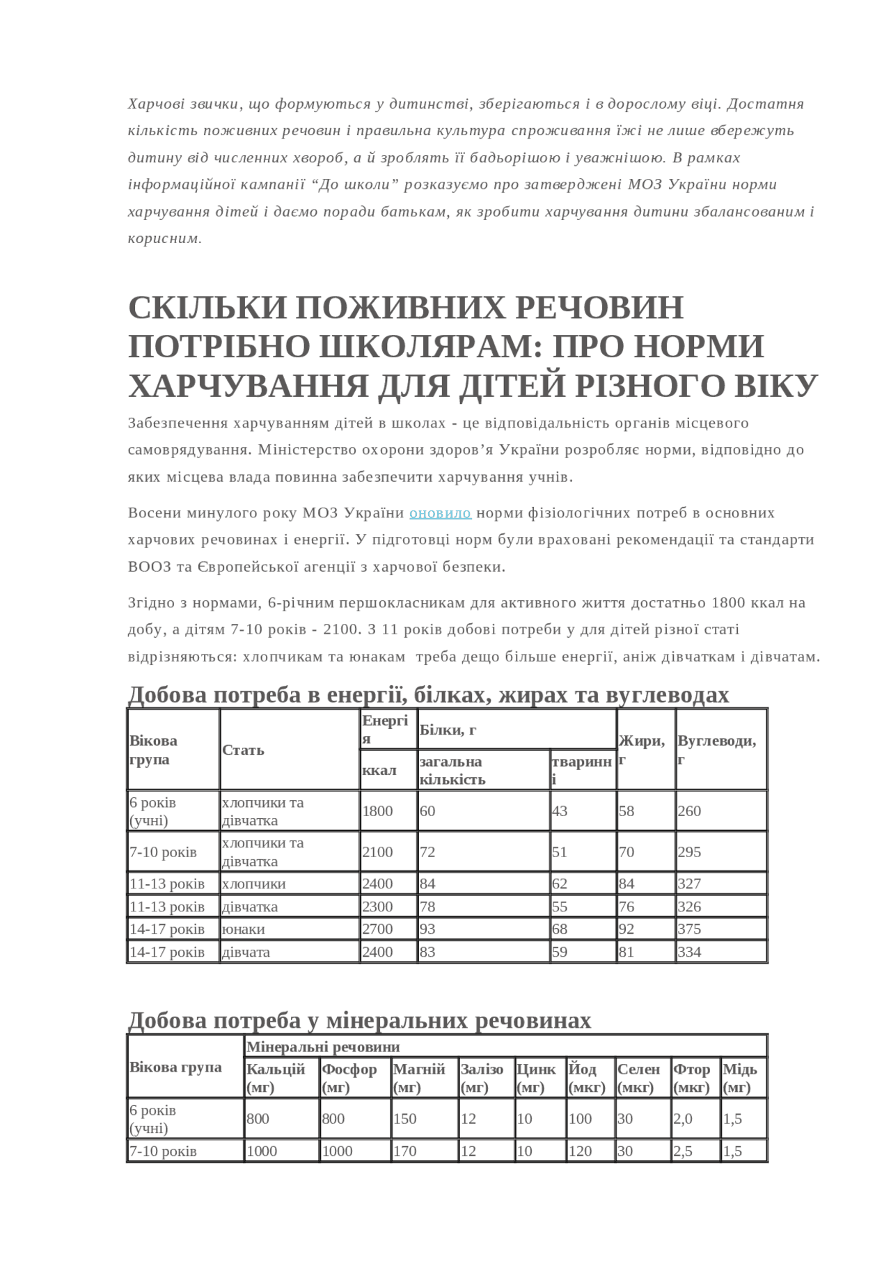 Схема к гигиене питанию Схемы Правоведение Docsity