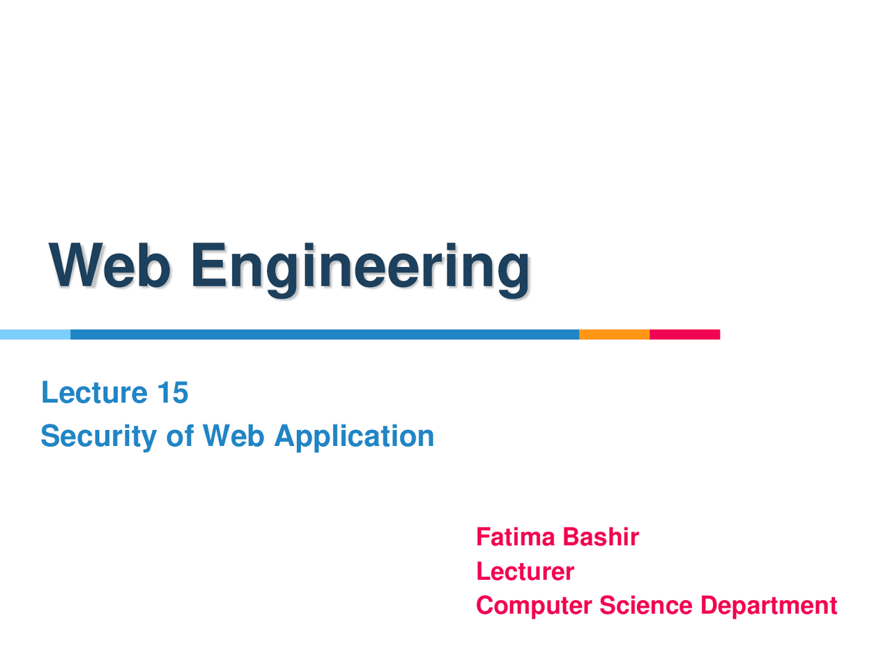 Useful For Website Security Purpose Lecture Notes Security Analysis
