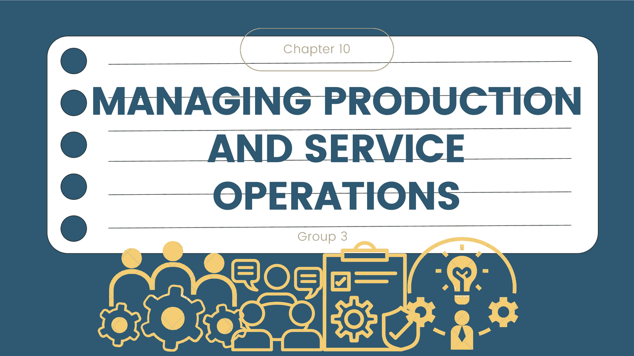 Managing Production and Service Operations | Summaries Engineering ...