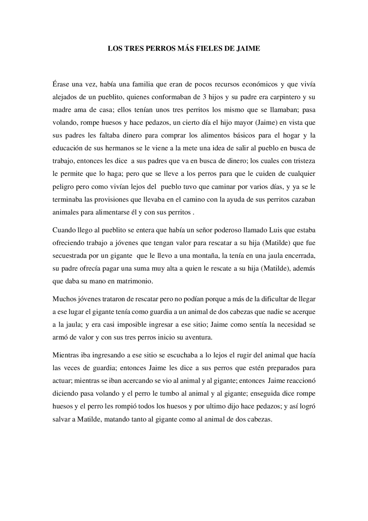 Cuento De Un Perro Valientes Apuntes De Lenguaje Y Práctica Musical