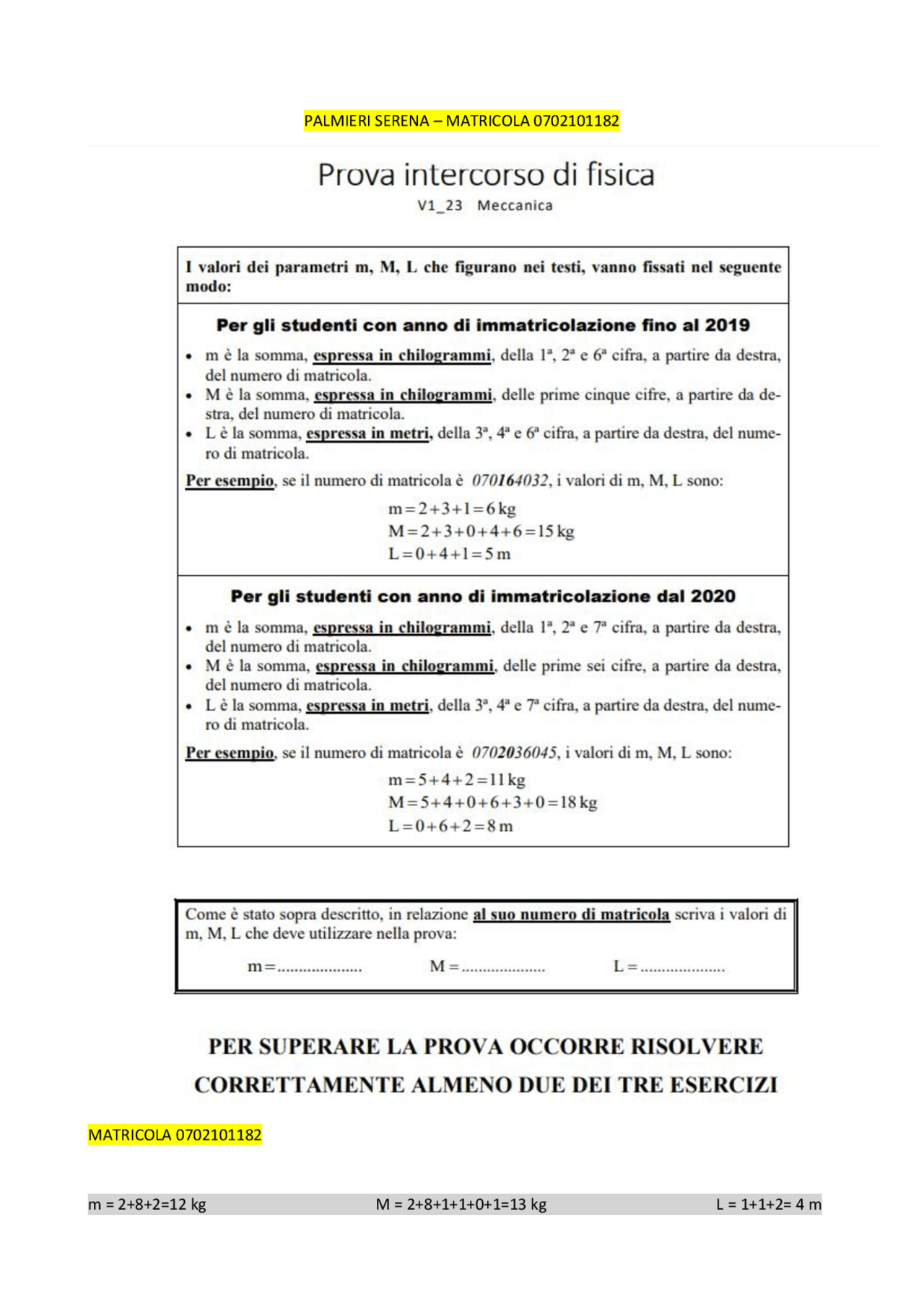 Elaborato V1 23 Pegaso Esercizi Di Ingegneria Civile Docsity